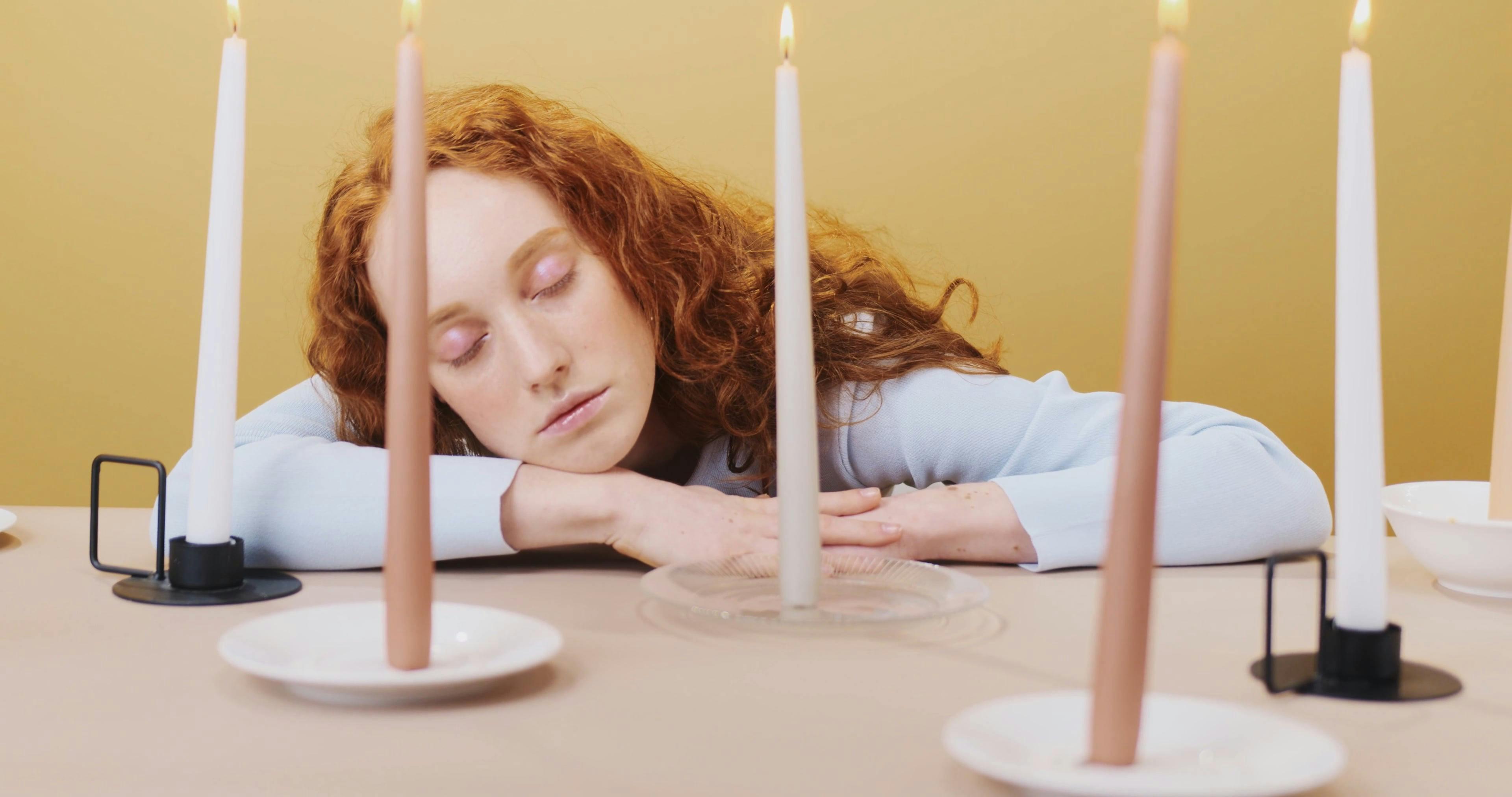 Woman Looking at Camera · Free Stock Video