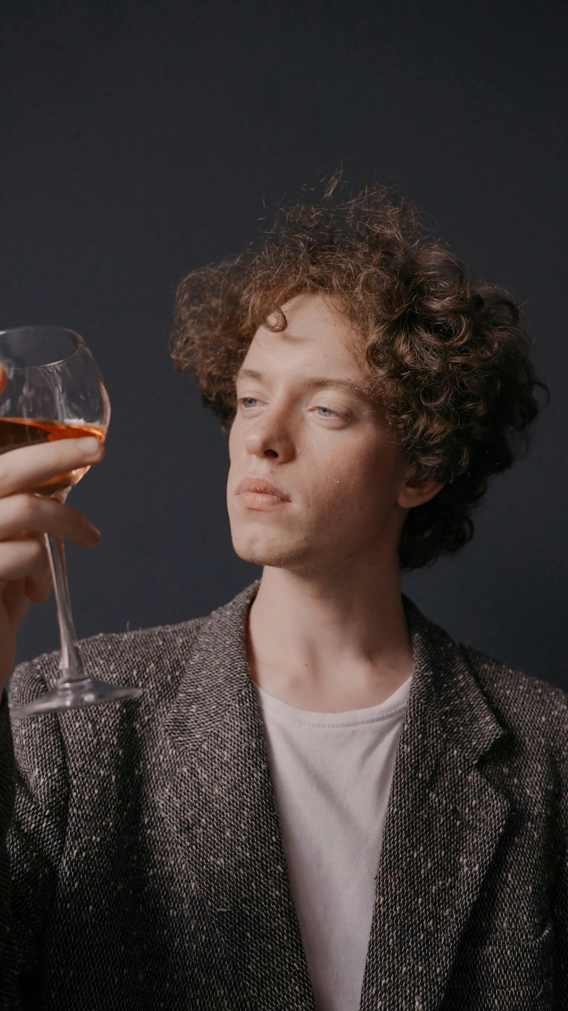 Man Pouring Red Wine From a Decanter Free Stock Video Footage, Royalty ...