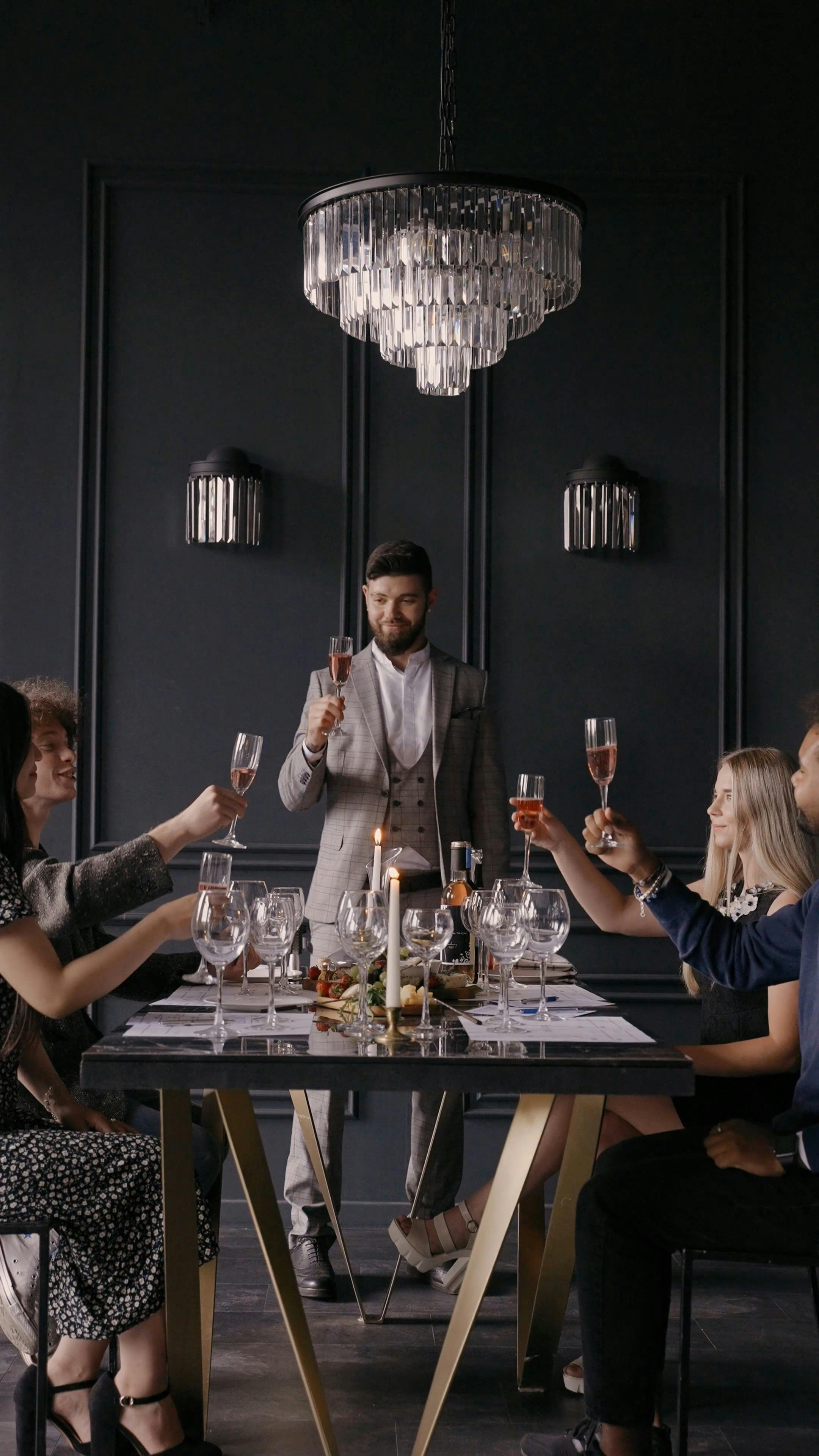 People Having a Toast Free Stock Video Footage, Royalty-Free 4K & HD ...