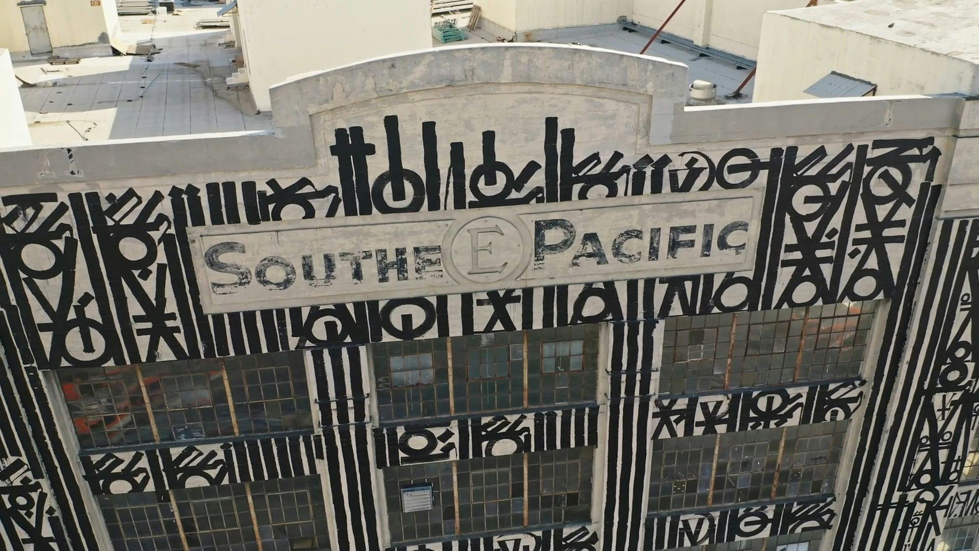 Drone Footage of the Southern Pacific Complex Free Stock Video Footage ...