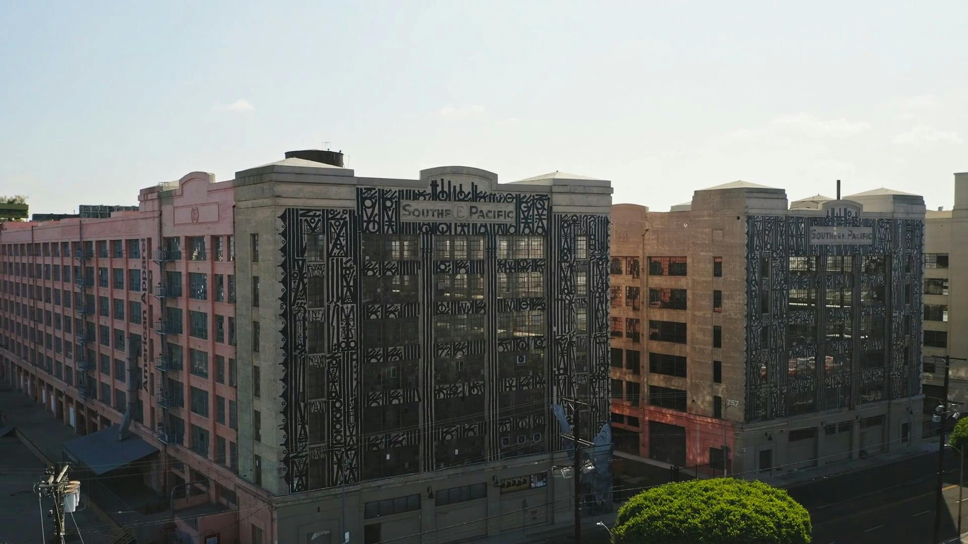 Drone Footage of the Southern Pacific Complex Free Stock Video Footage ...