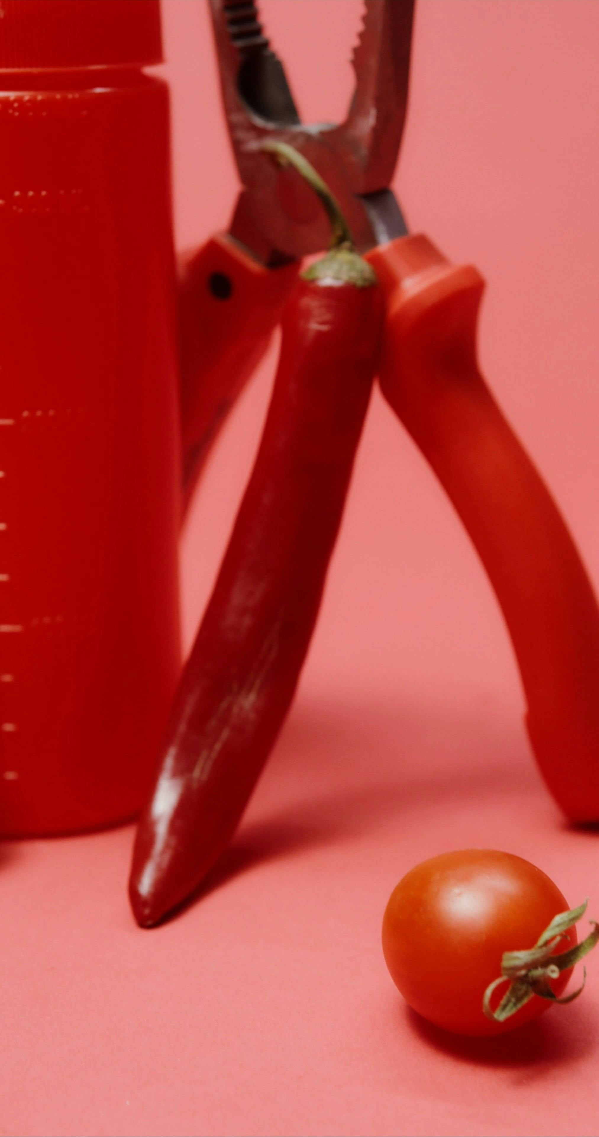 Close up of an Assortment of Red Colored Items Free Stock Video Footage ...