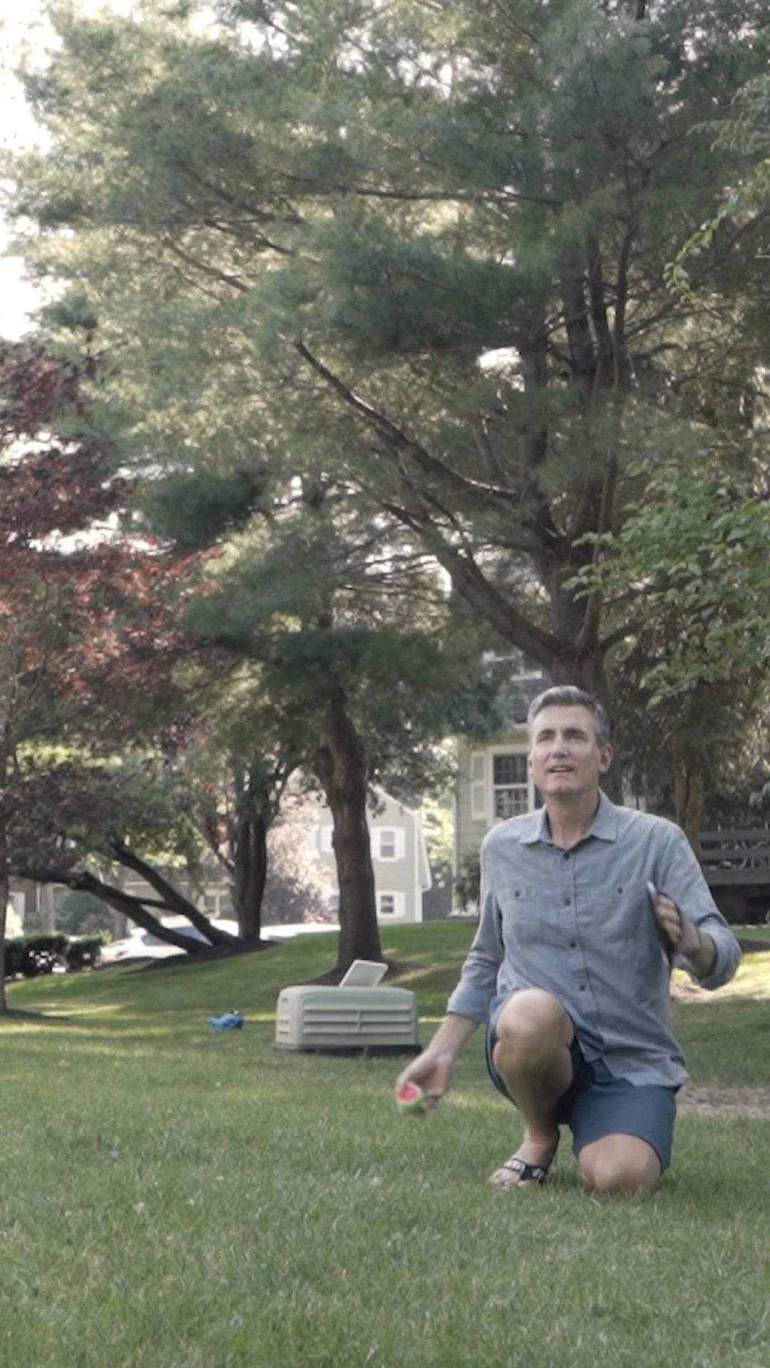 A Man Throwing and Catching a Ball Free Stock Video Footage, Royalty ...