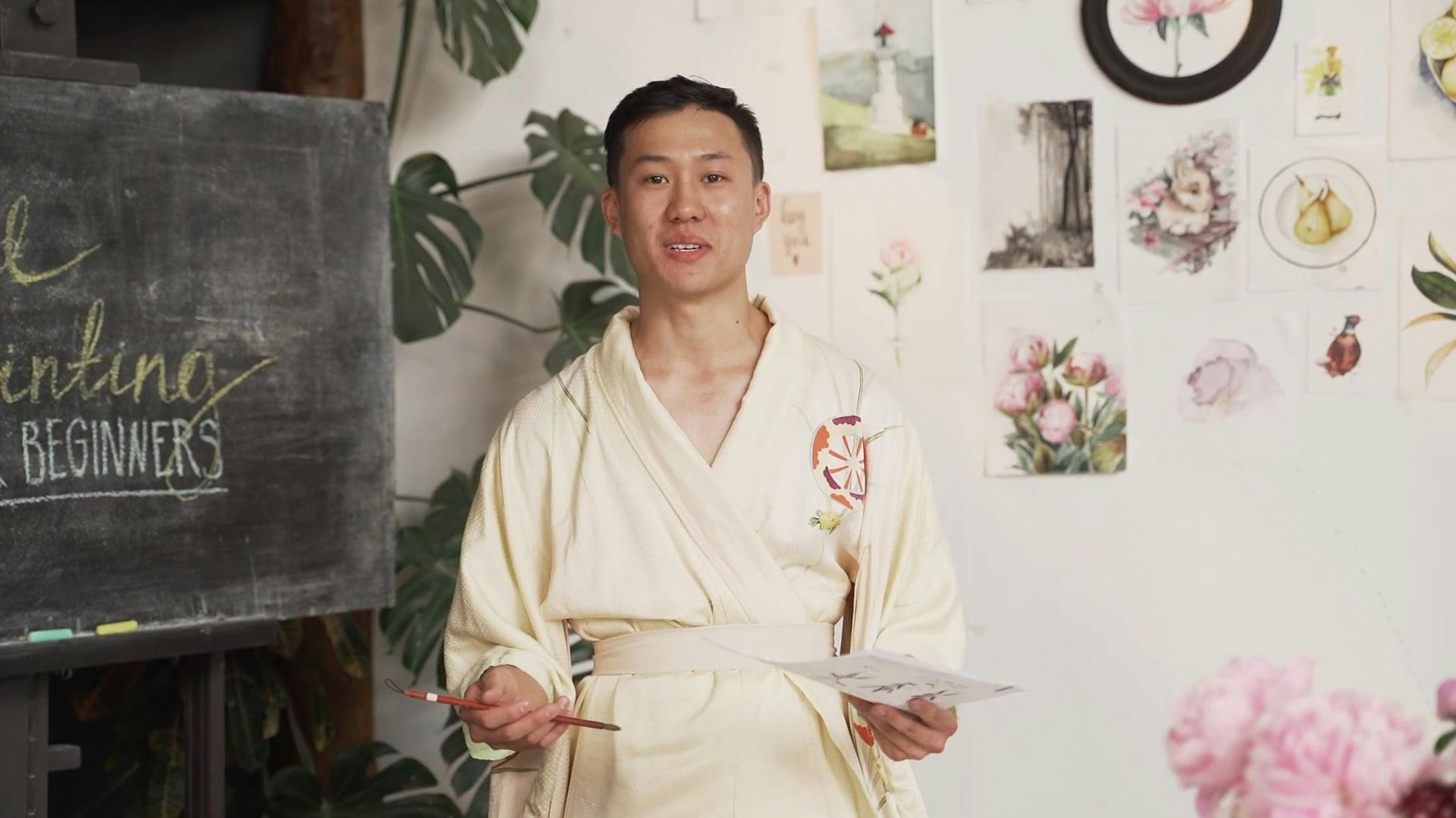 Man Explaining About Paintings Free Stock Video Footage, Royalty-Free ...