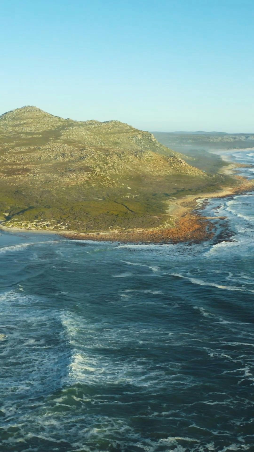 Drone Footage of an Ocean · Free Stock Video