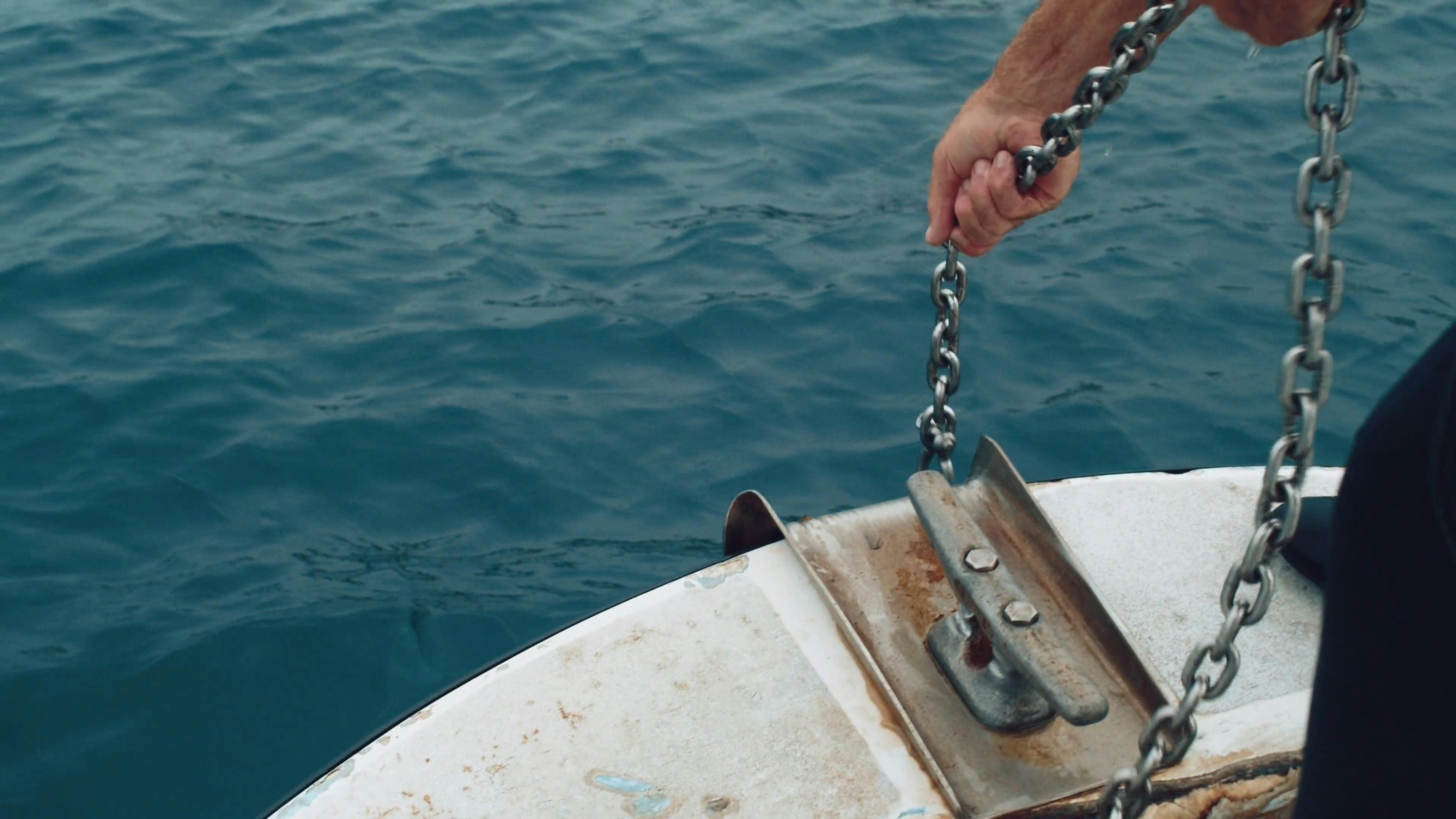 Dropping An Anchor At Sea Free Stock Video Footage, Royalty-Free 4K ...