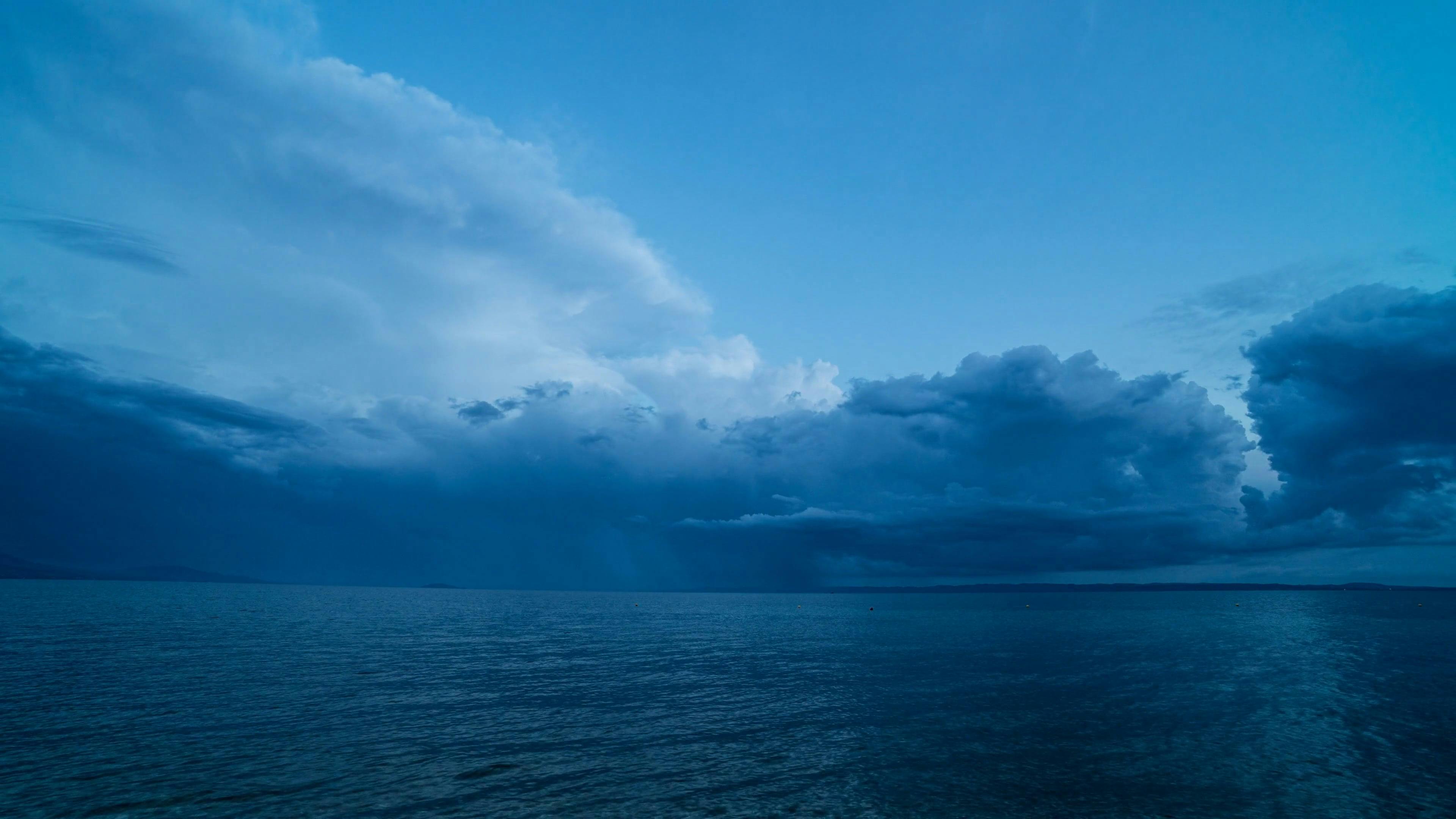 Time Lapse of a Moving Clouds in the Sky · Free Stock Video