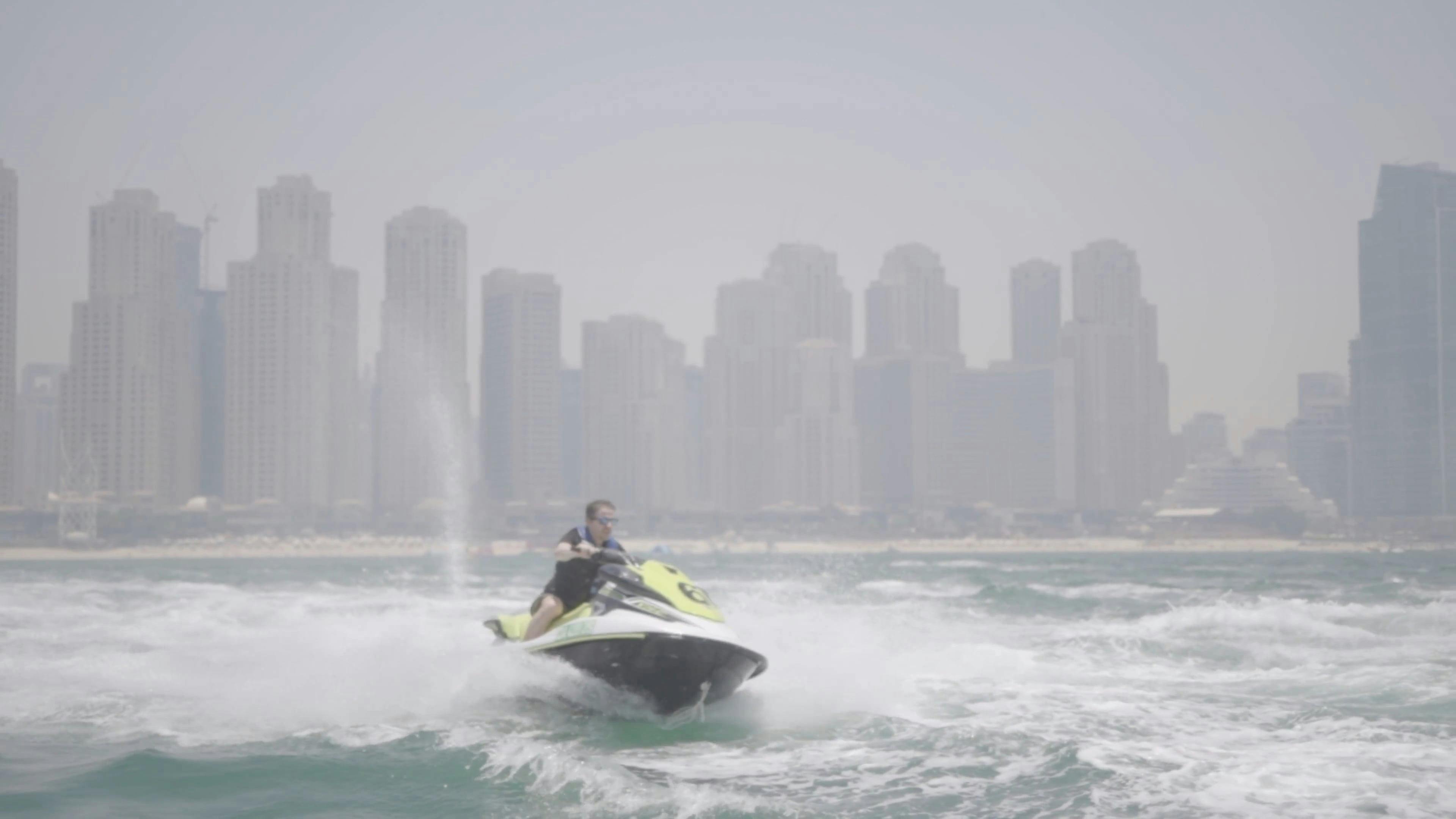 A Man Riding a Jet Ski · Free Stock Video