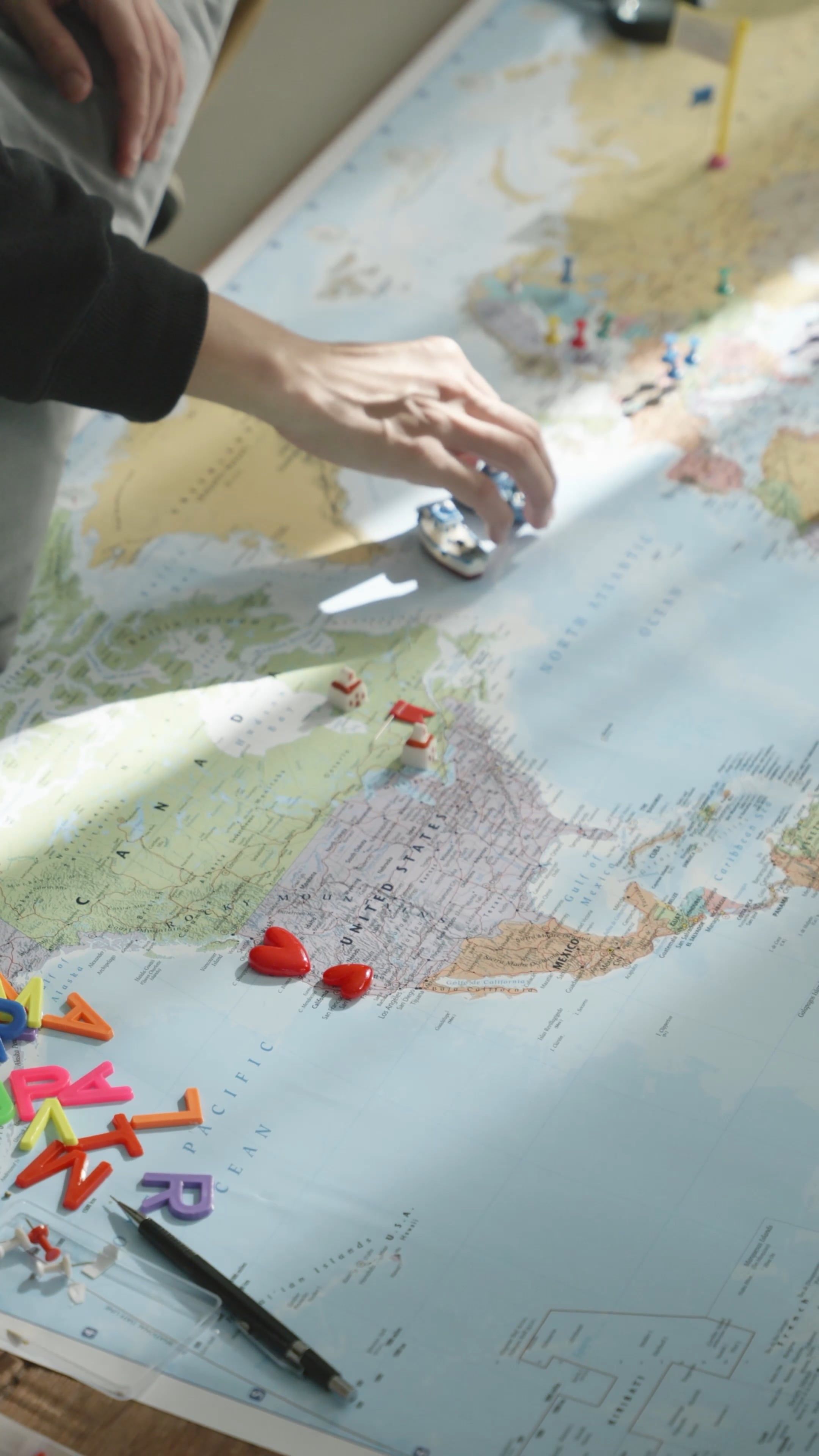 Person Looking a World Map Free Stock Video Footage, Royalty-Free 4K ...