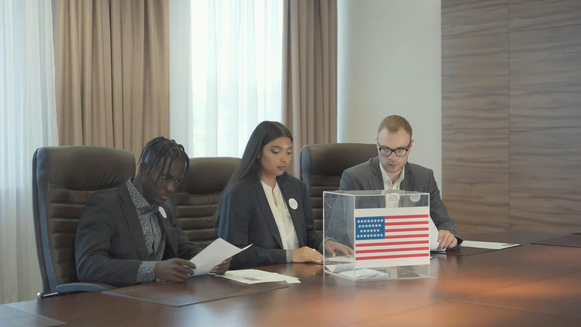 Professionals Doing a Vote Counting Free Stock Video Footage, Royalty ...