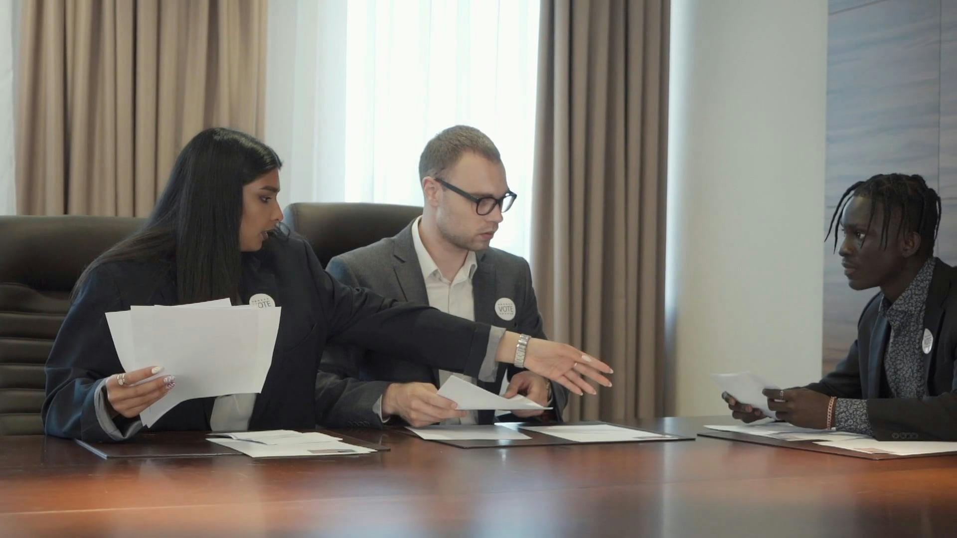 Colleagues Working Together · Free Stock Video