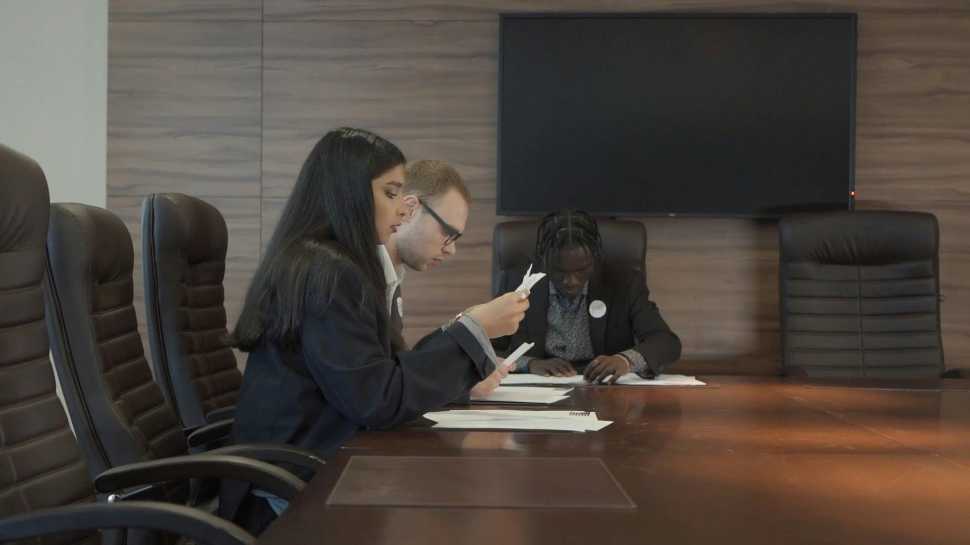 Colleagues Working Together · Free Stock Video