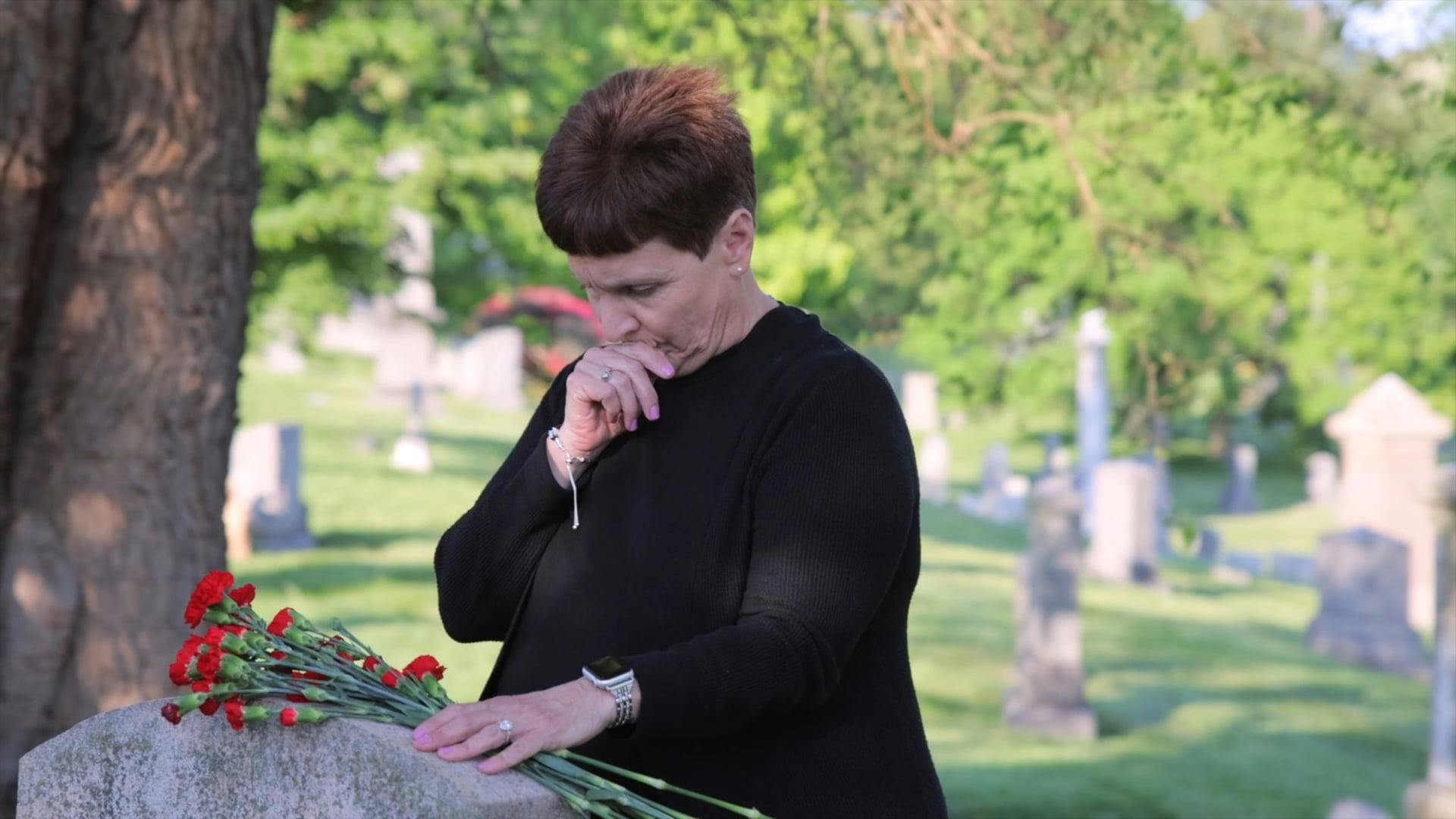 Family Grieving In Front of A Grave Free Stock Video Footage, Royalty ...