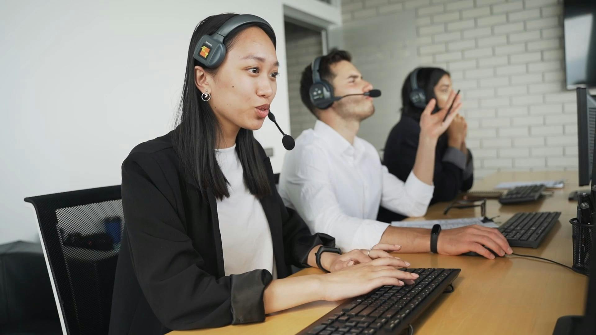 Male Call Center Agent Taking Notes Free Stock Video Footage, Royalty ...