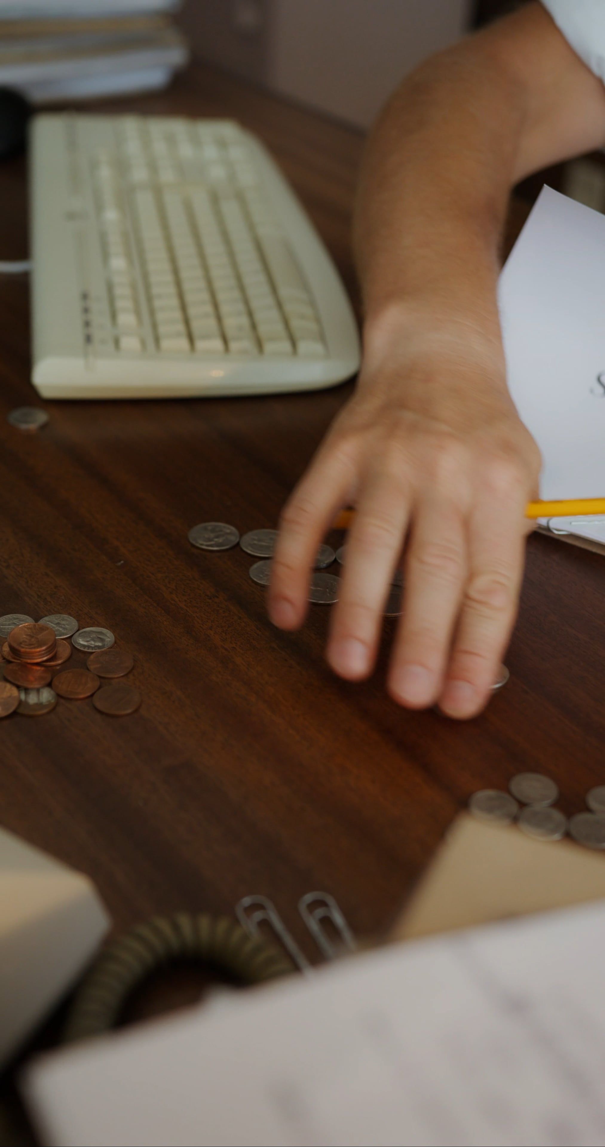 Man Counting Coins Free Stock Video Footage, Royalty-Free 4K & HD Video ...