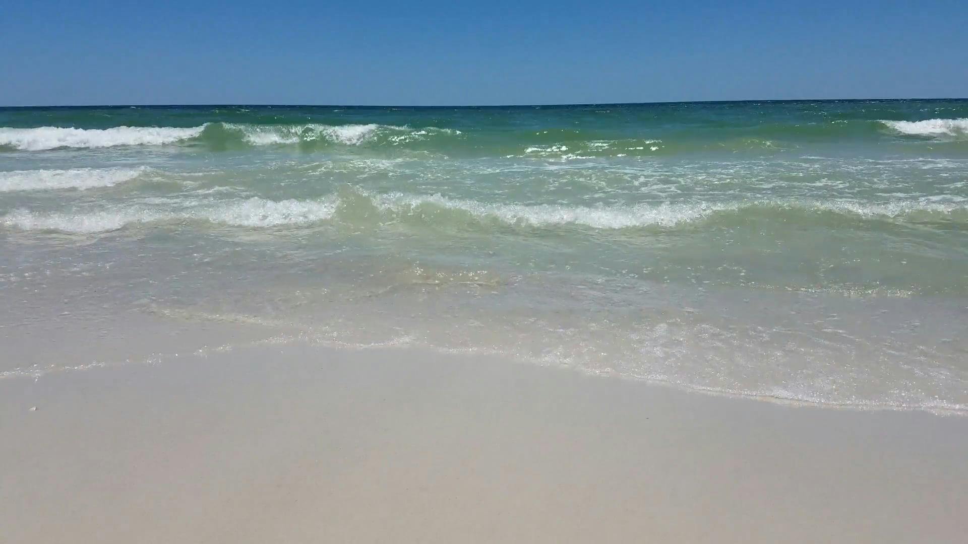 Close Up Video Of Beach Waves · Free Stock Video