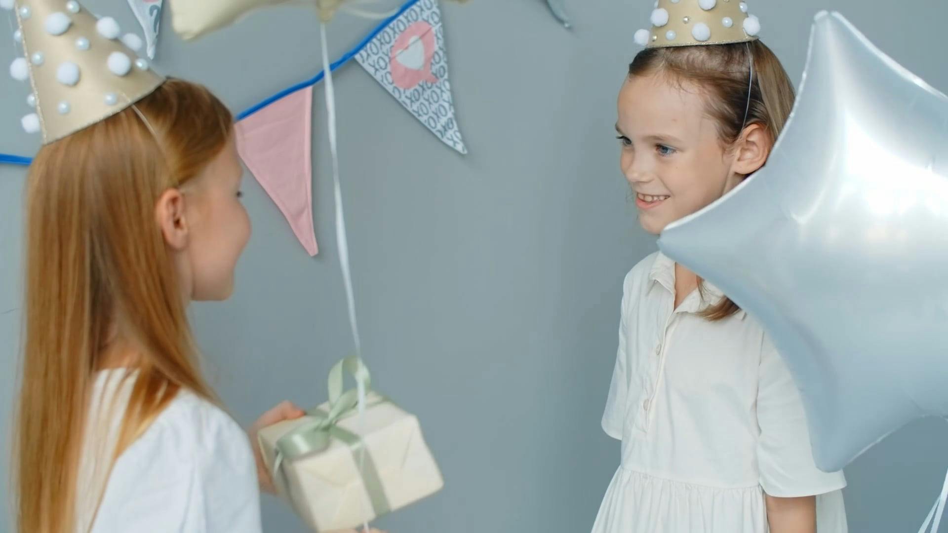 Girl Giving a Gift Free Stock Video Footage, Royalty-Free 4K & HD Video ...