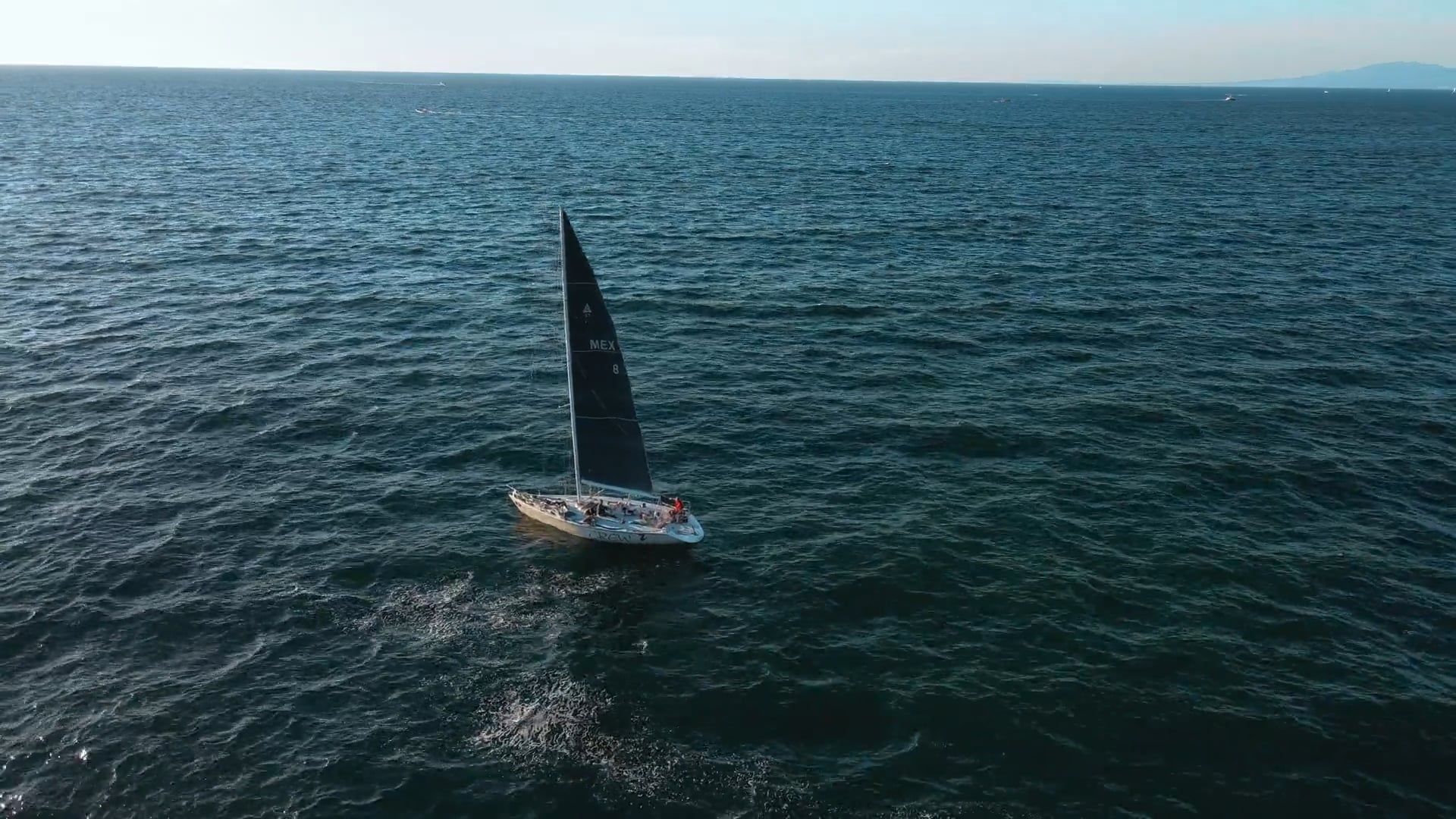Drone Footage of Sailboats in the Water Free Stock Video Footage ...