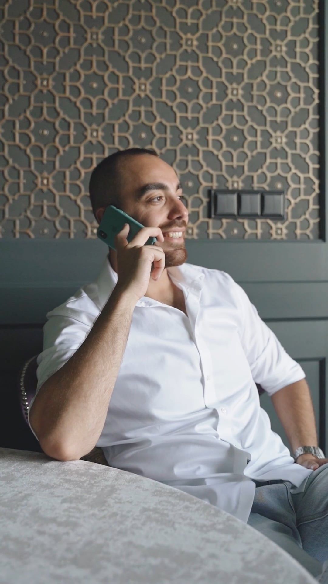 Man Talking on Phone Free Stock Video Footage, Royalty-Free 4K & HD ...