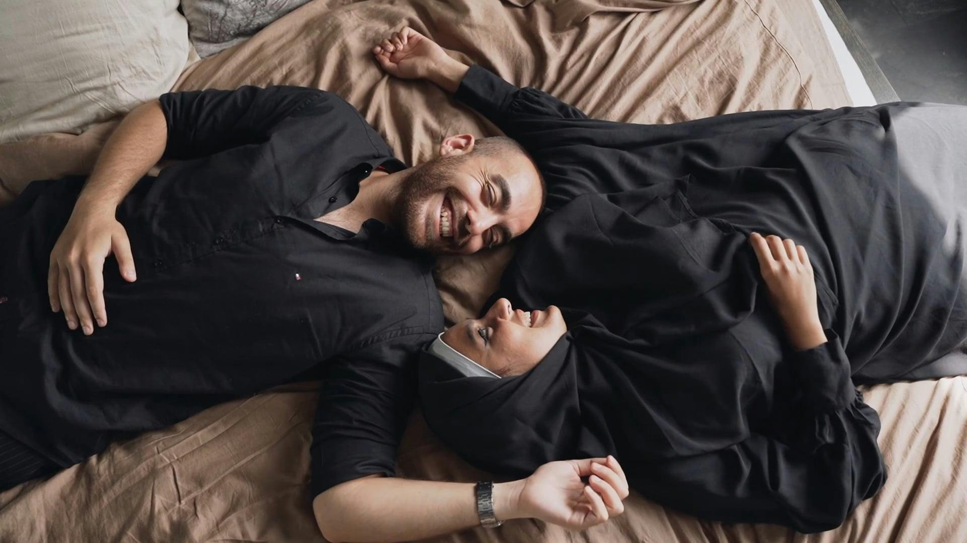 A Couple Looking At Each Other In Bed · Free Stock Video