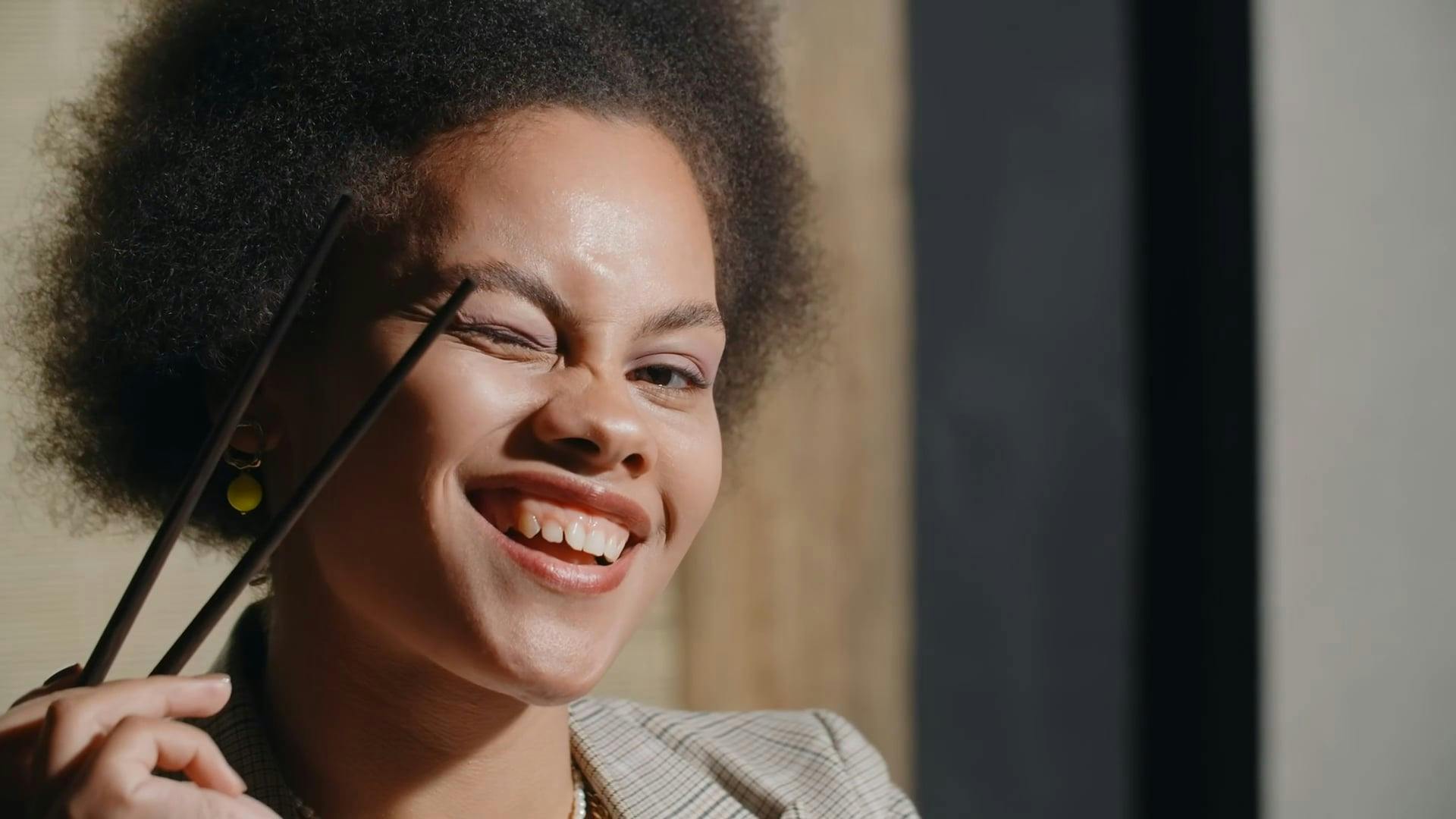 Close Up Video of a Woman Making Wacky Face Free Stock Video Footage ...