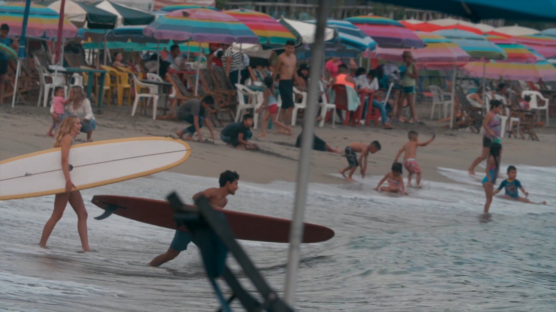 A Couple doing Surfing Together Free Stock Video Footage, Royalty-Free ...