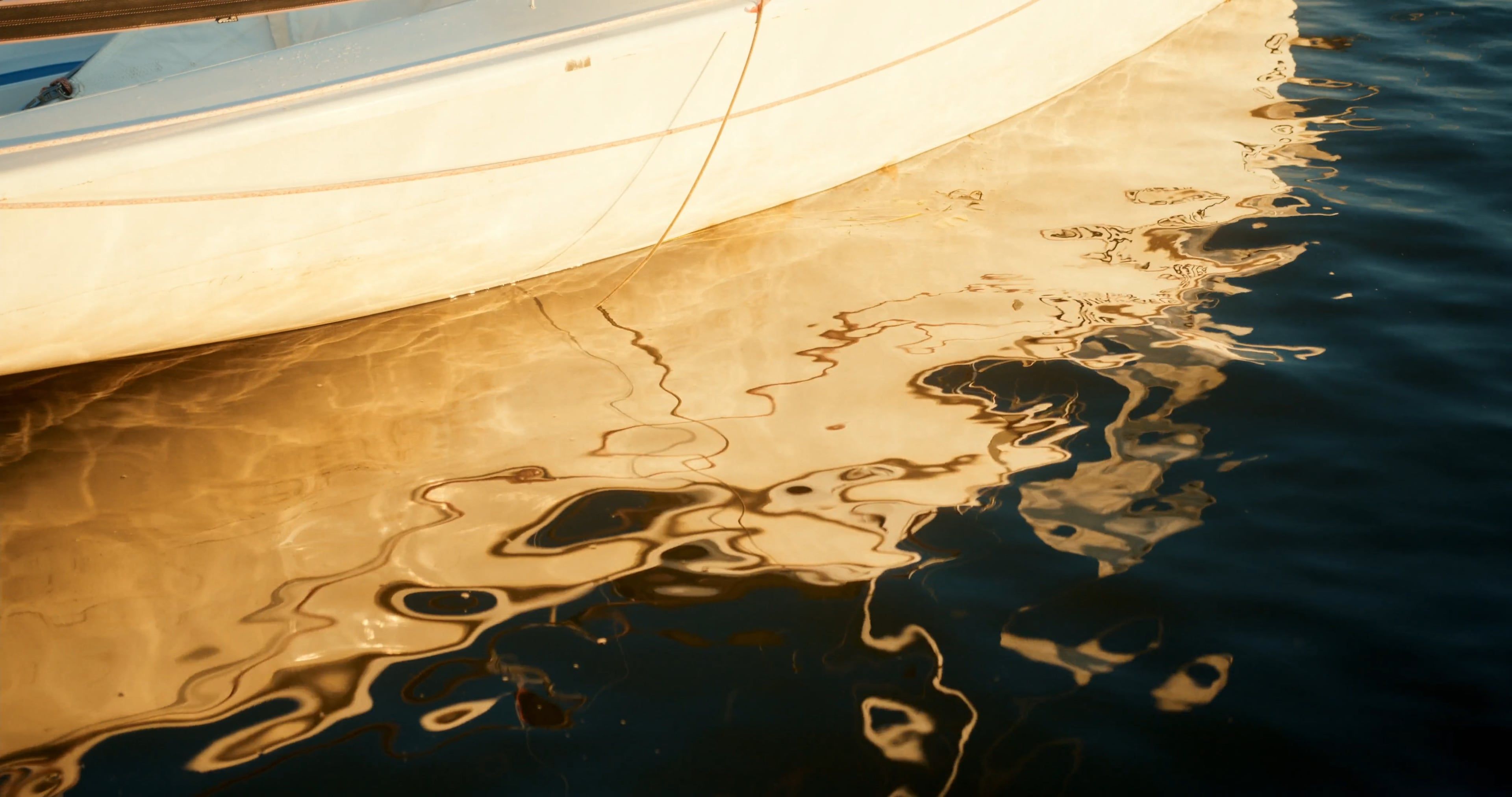 Reflection of a Boat on Water Free Stock Video Footage, Royalty-Free 4K ...