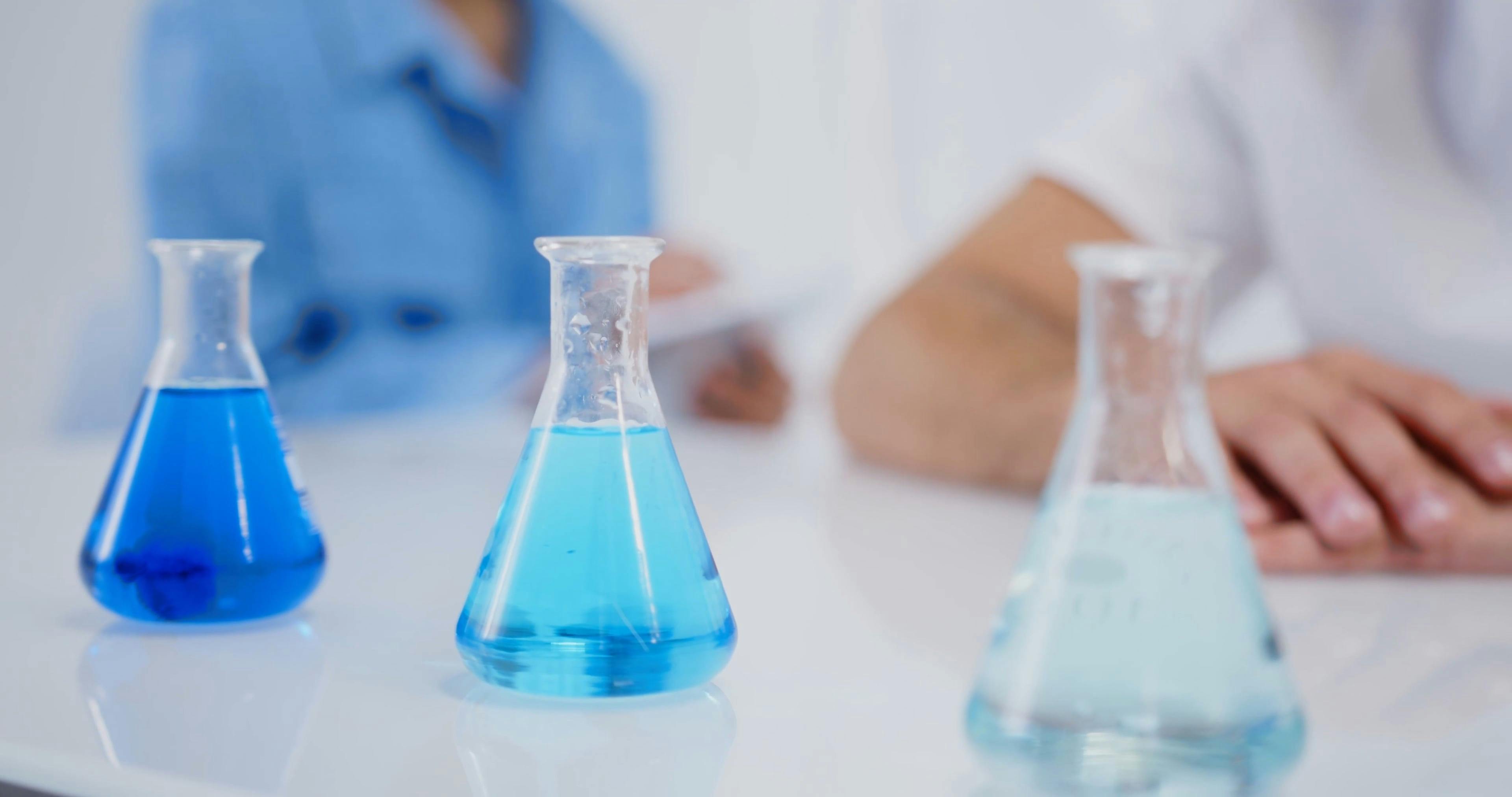 A Scientist Making Observation About an Experiment Free Stock Video ...