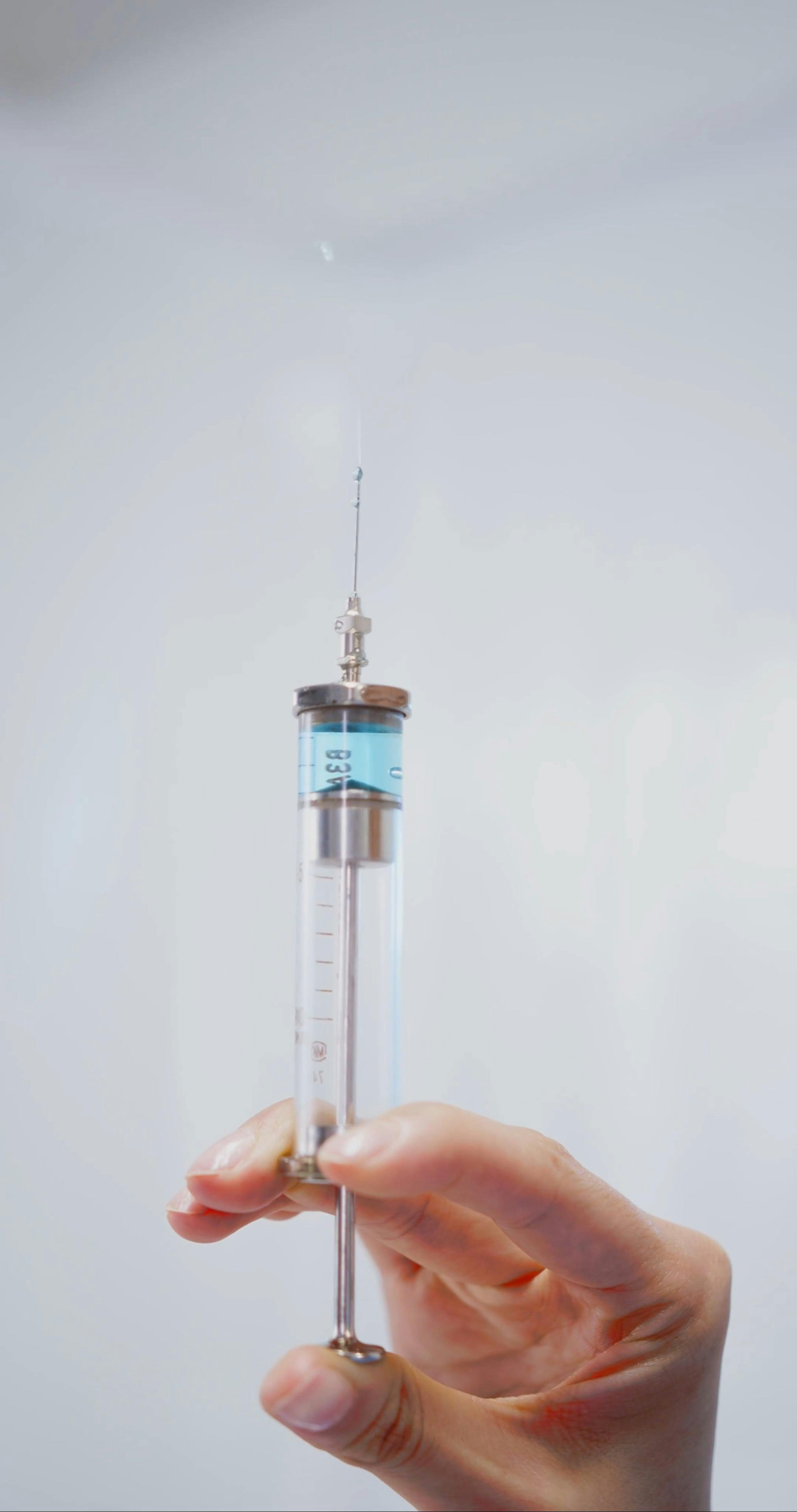 A Man About to Get an Injection Shot · Free Stock Video