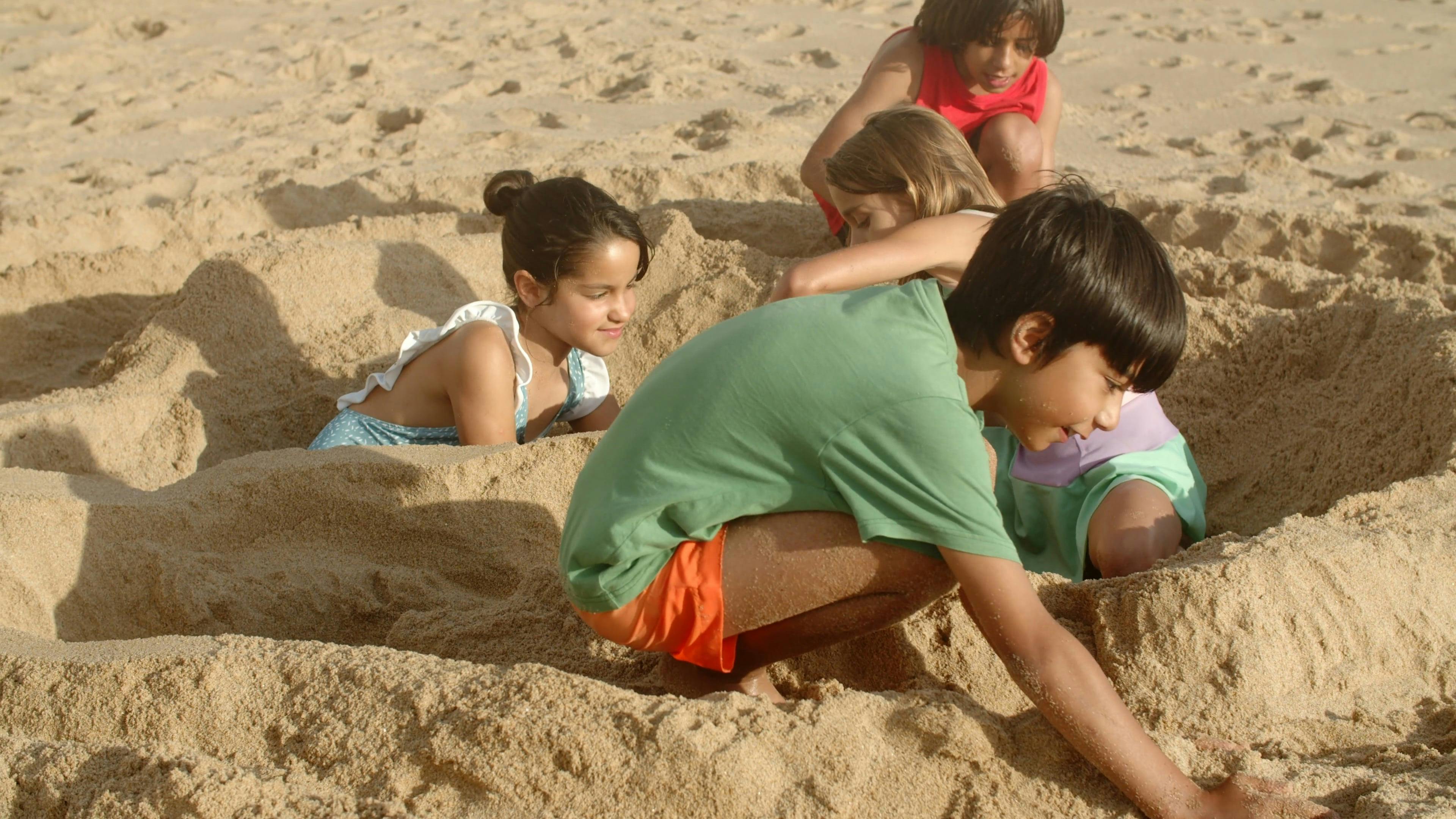 Kids Playing in the Sand Free Stock Video Footage, Royalty-Free 4K & HD ...