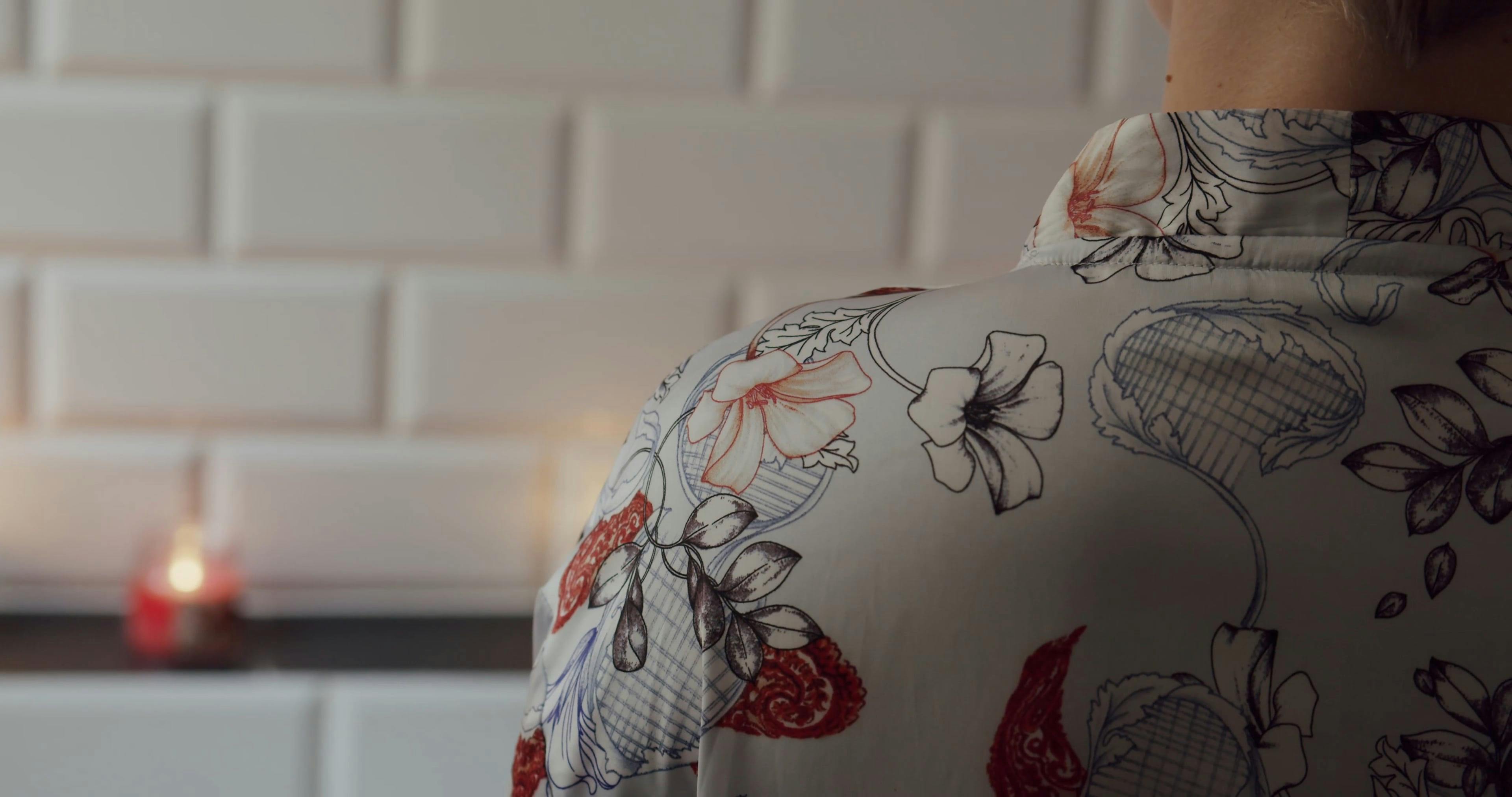 Back View iof a Woman Taking off her Top Free Stock Video Footage ...