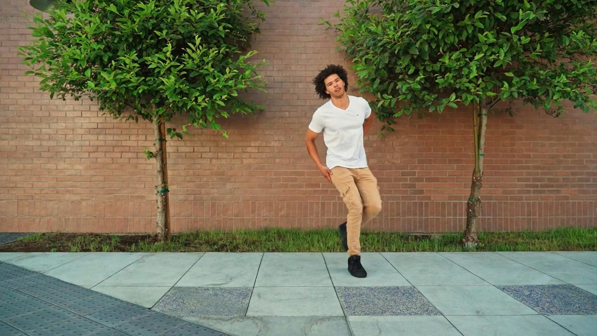 Man Dancing On the Sidewalk Free Stock Video Footage, Royalty-Free 4K ...