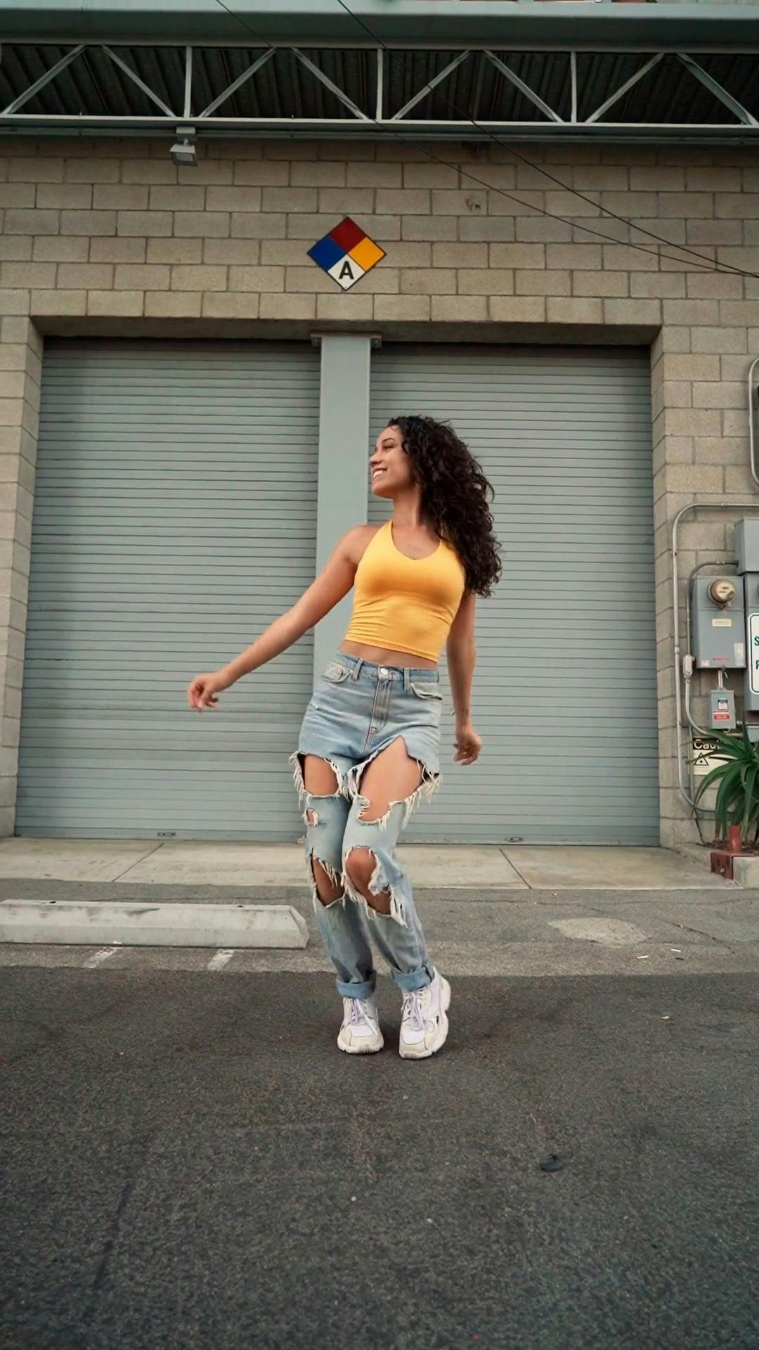 A Woman Freestyle Dancing Free Stock Video Footage, Royalty-Free 4K ...