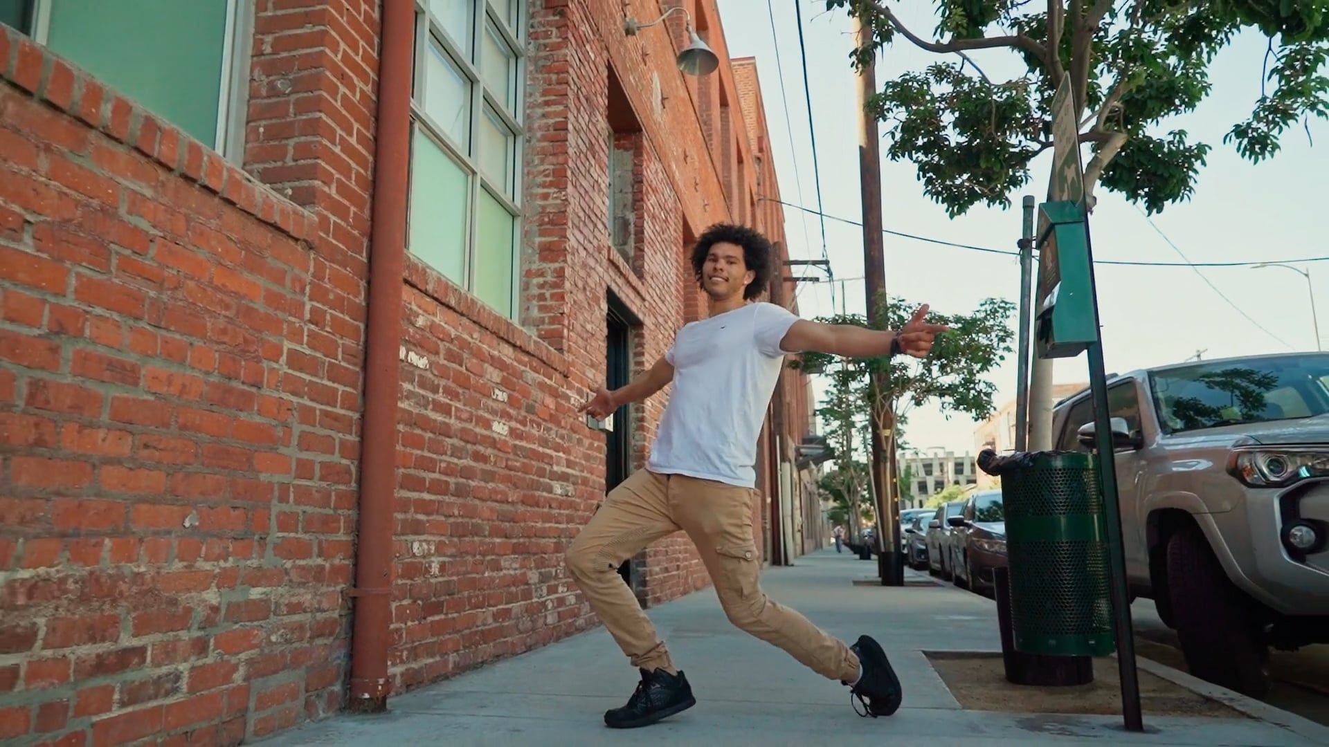 A Man Dancing on the Street Free Stock Video Footage, Royalty-Free 4K ...