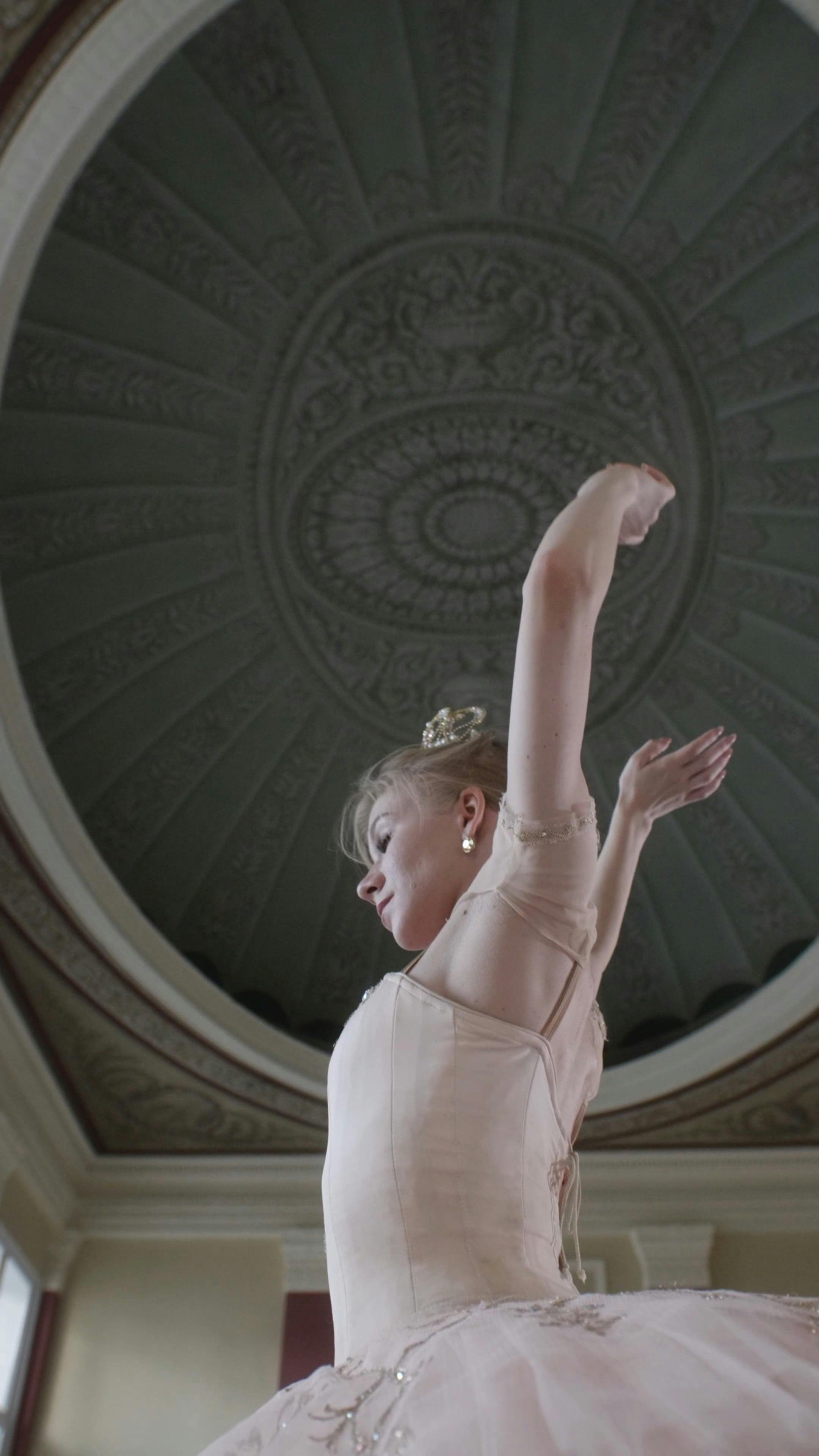 A Dancing Ballerina · Free Stock Video