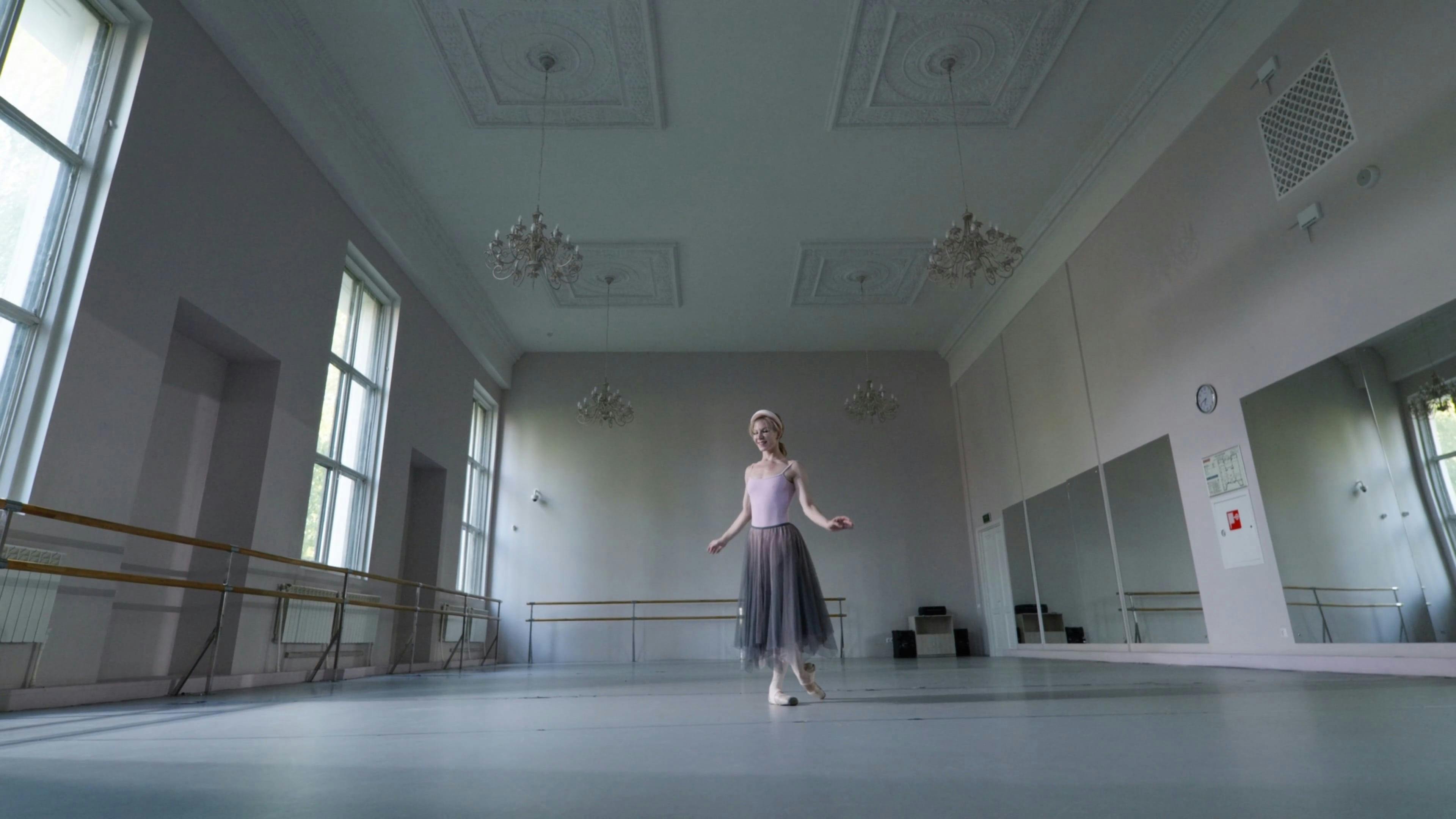 A Reflection of a Woman Dancing Ballet Free Stock Video Footage ...