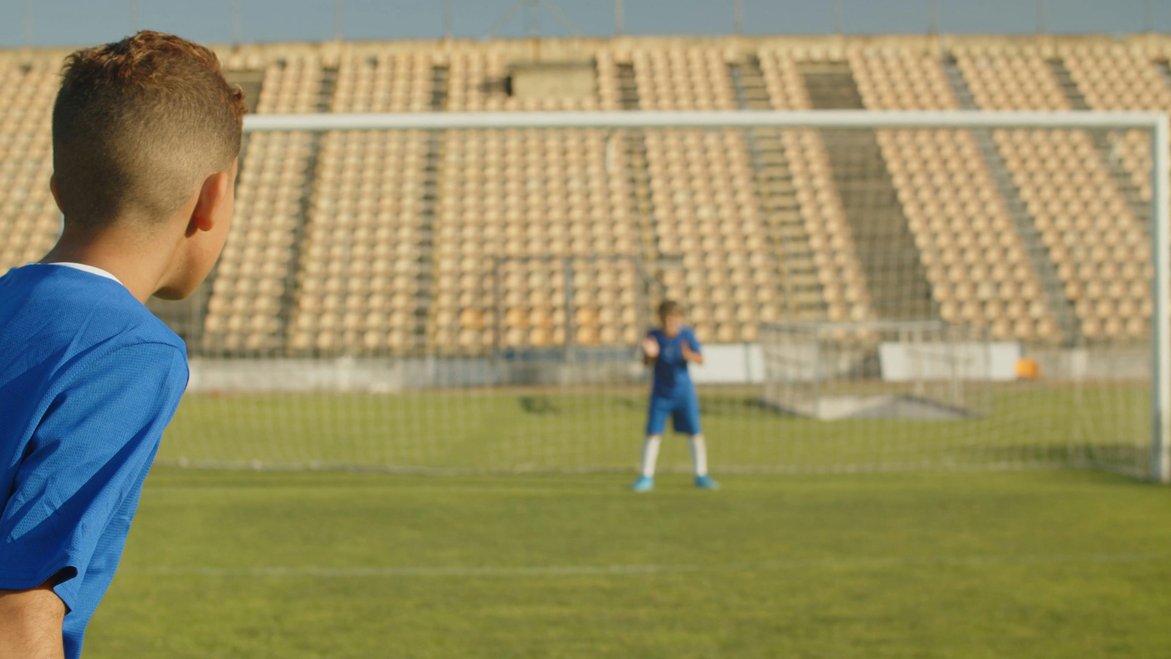 Kids Playing in a Football Field Free Stock Video Footage, Royalty-Free ...