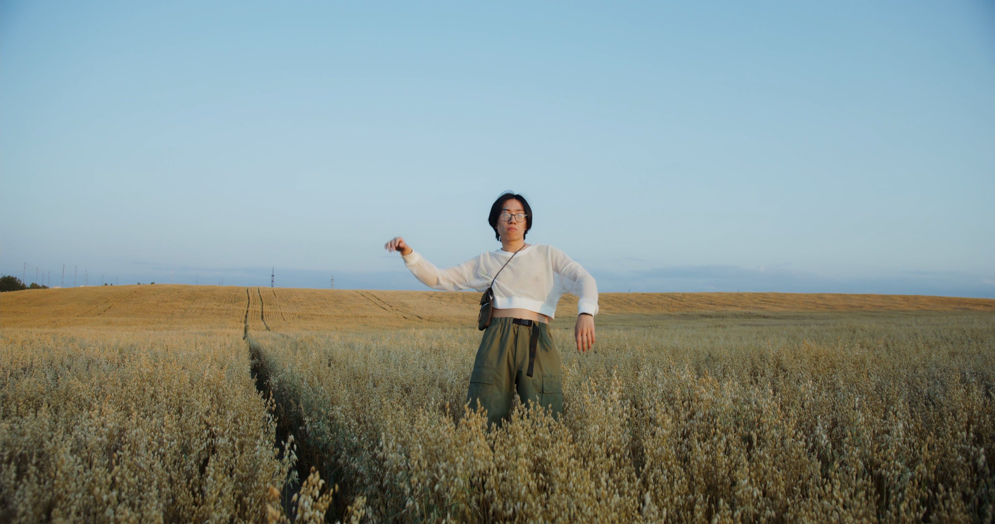 A Person Dancing on a Field Free Stock Video Footage, Royalty-Free 4K ...