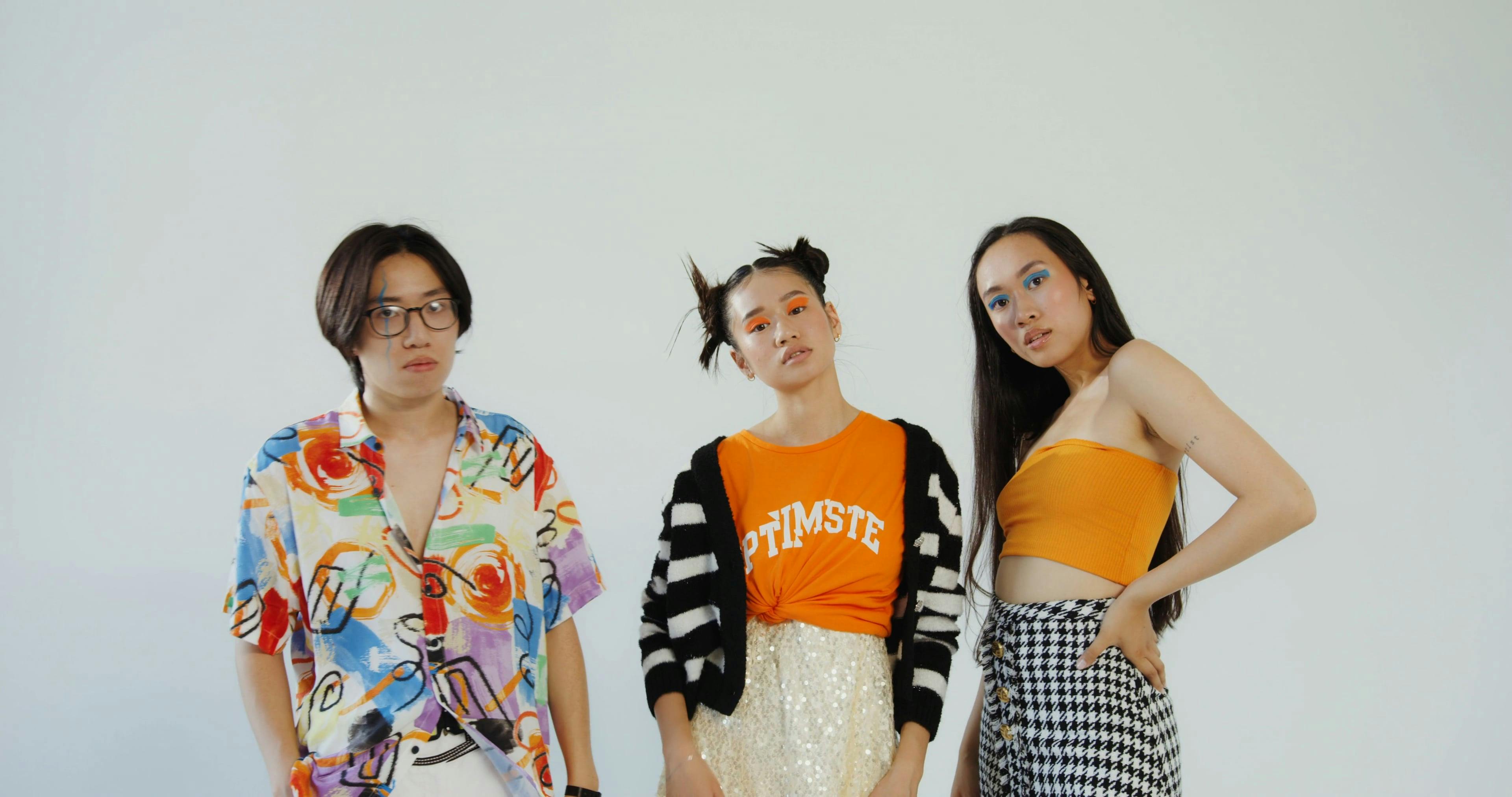 People doing Posing Together Free Stock Video Footage, Royalty-Free 4K ...