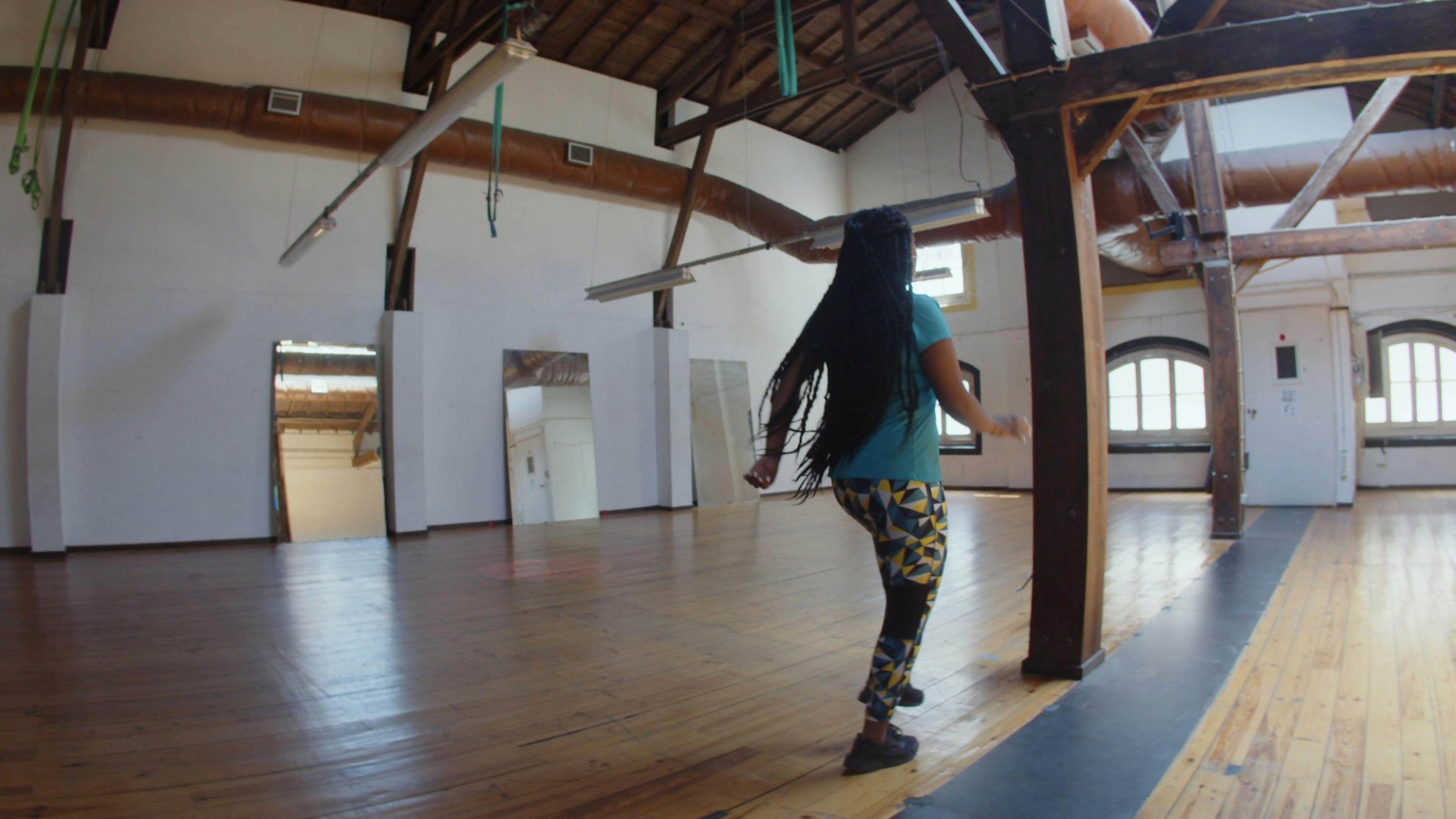 A Woman Dancing in a Studio Free Stock Video Footage, Royalty-Free 4K ...