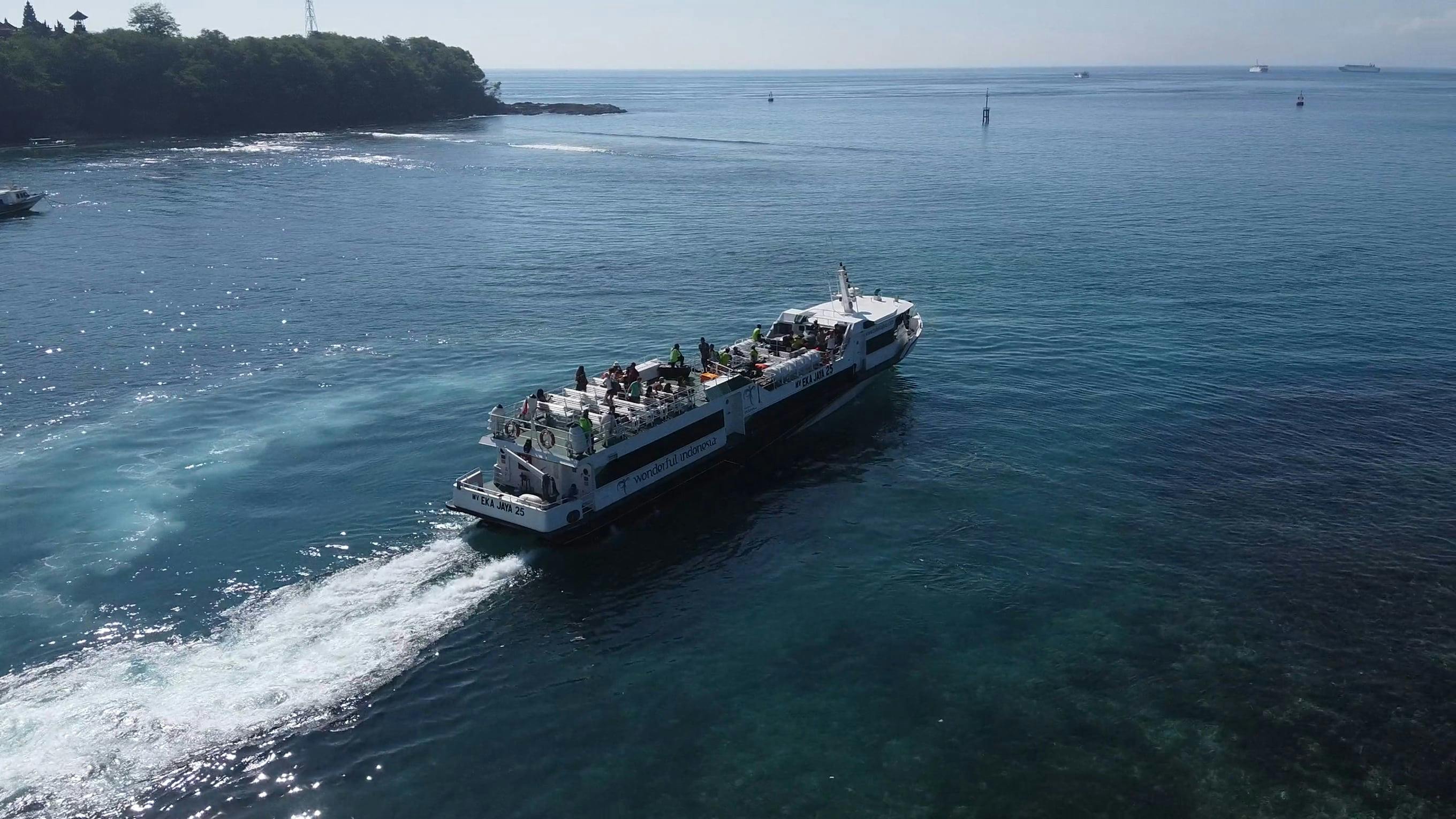 Top View Of A Boat On The Sea Free Stock Video Footage, Royalty-Free 4K ...