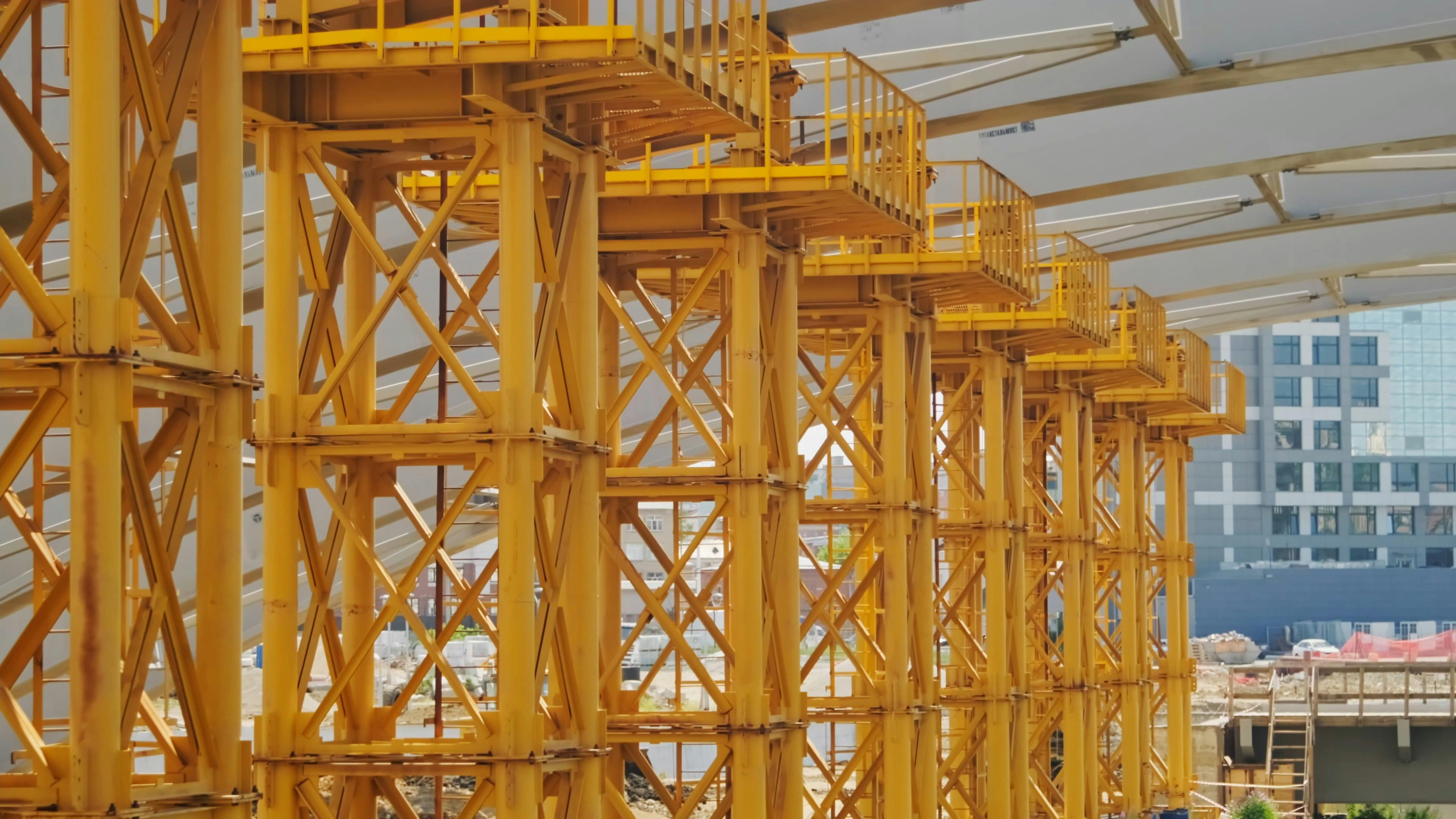 Yellow Scaffold Videos, Download The BEST Free 4k Stock Video Footage ...