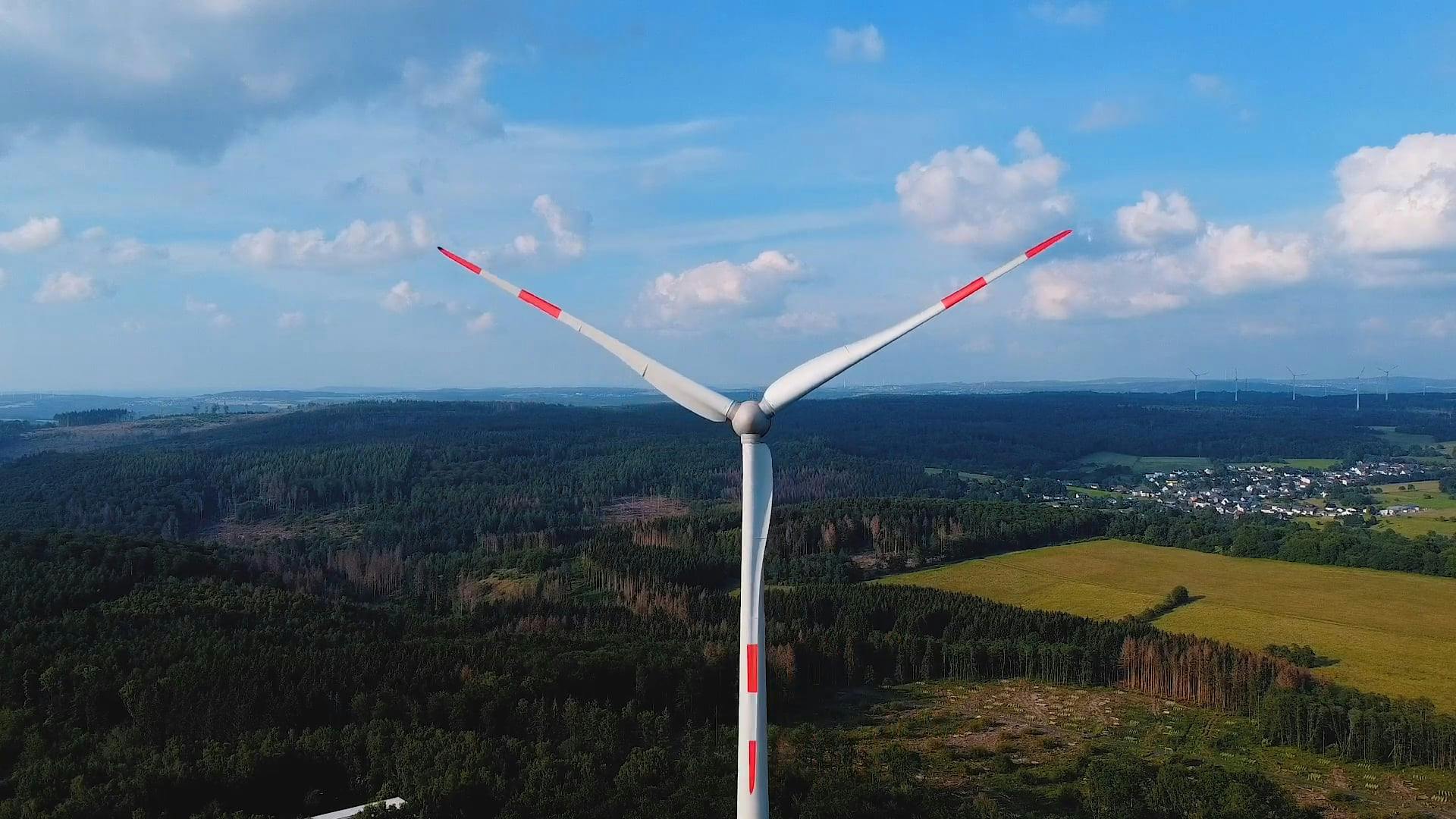 Wind Turbines Free Stock Video Footage, Royalty-Free 4K & HD Video Clip