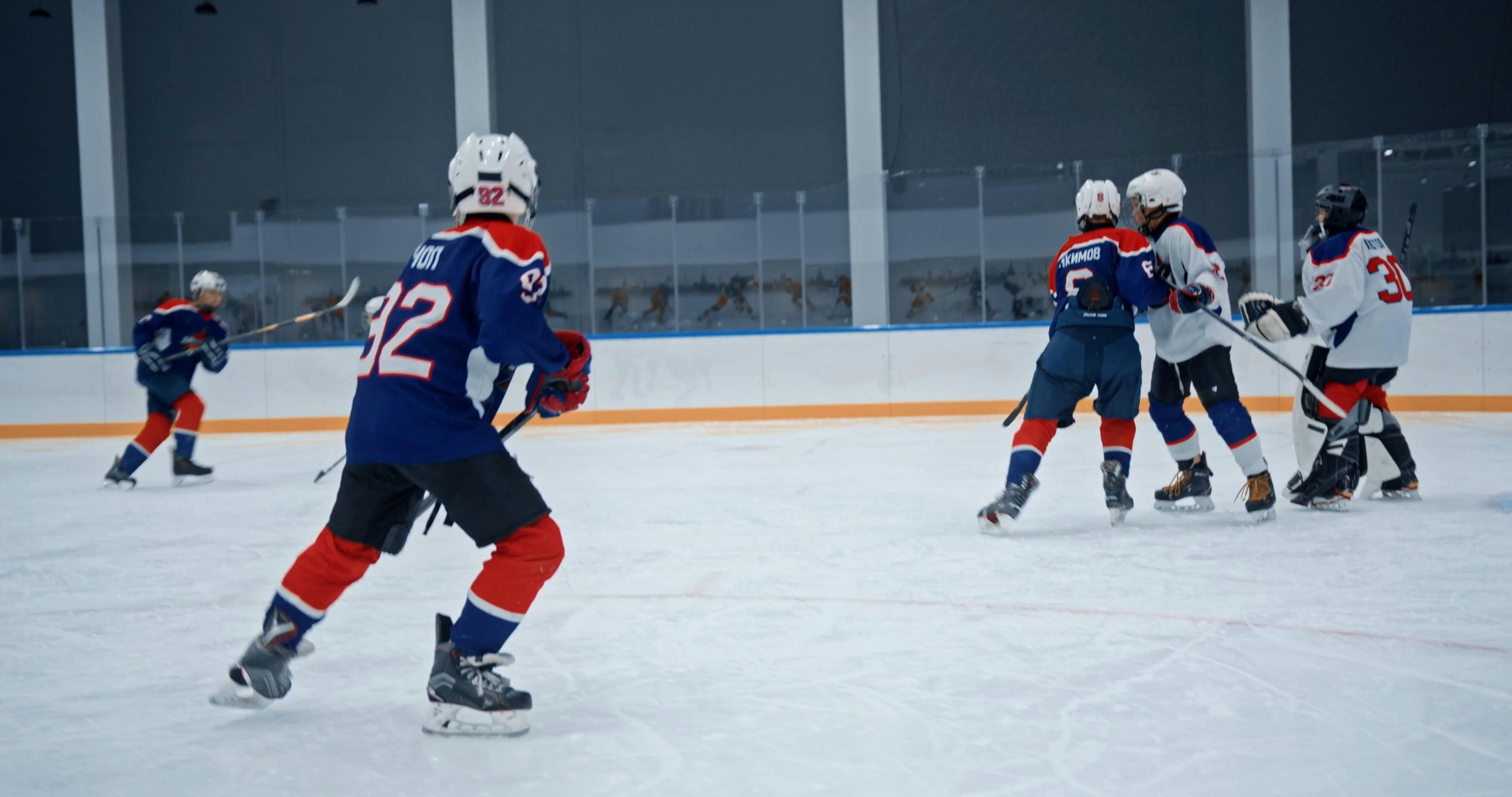 People Playing Ice Hockey Free Stock Video Footage, Royalty-Free 4K ...