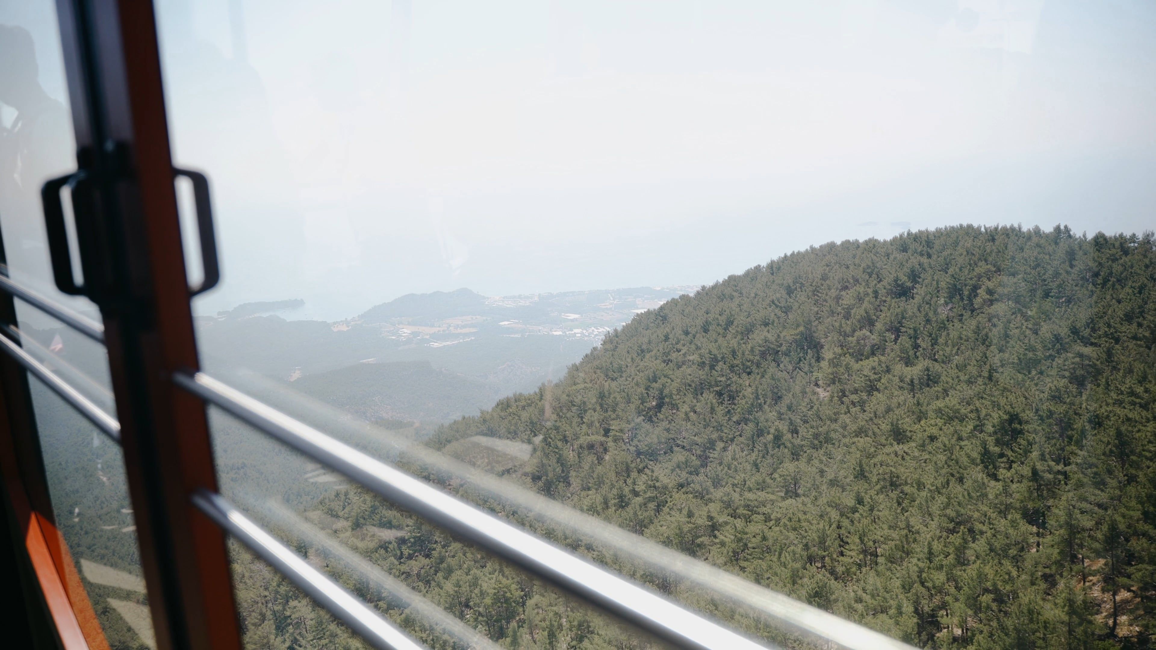 A Beautiful View From a Glass Window Free Stock Video Footage, Royalty ...