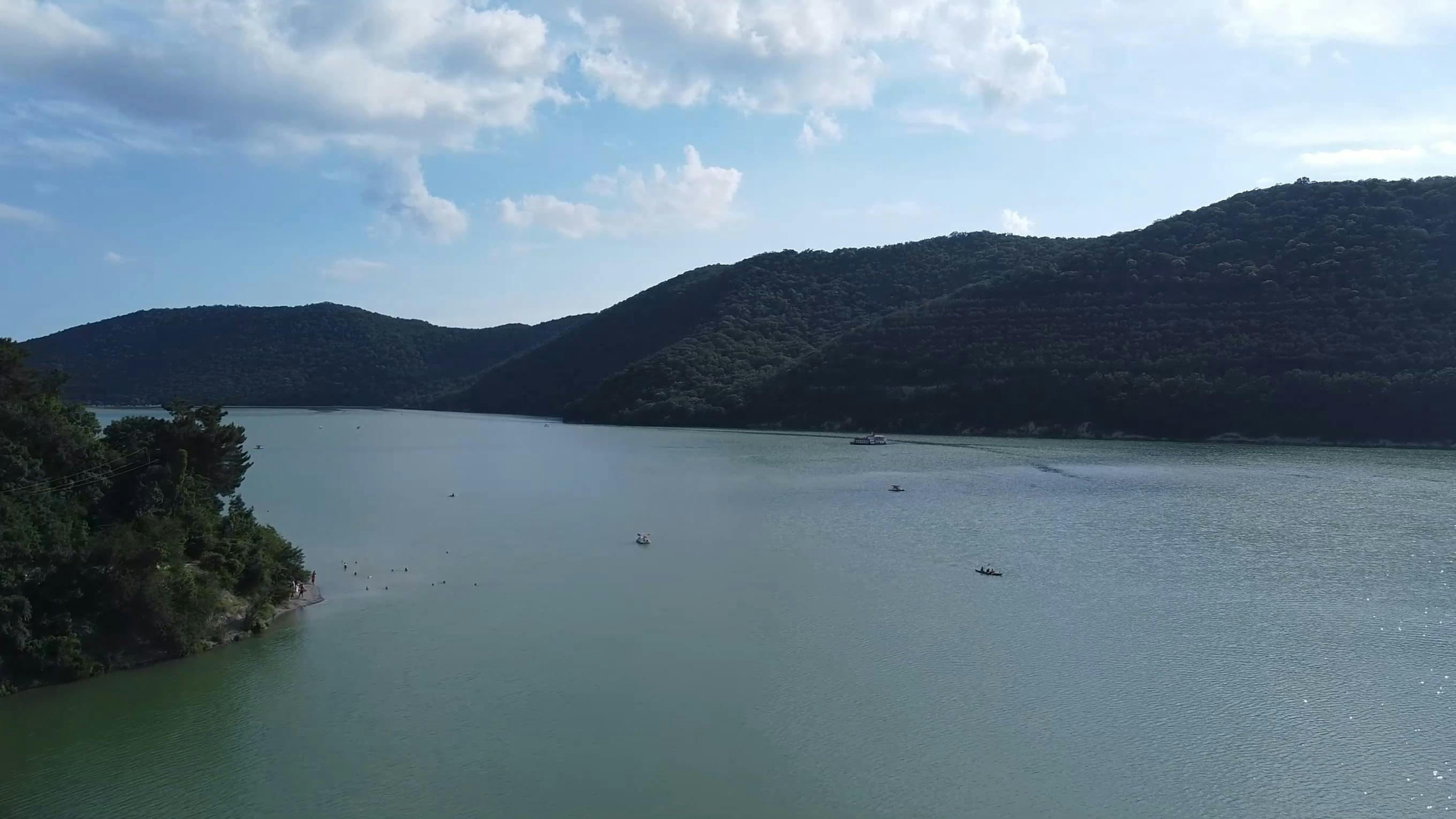 Drone Footage of a Lake Free Stock Video Footage, Royalty-Free 4K & HD ...