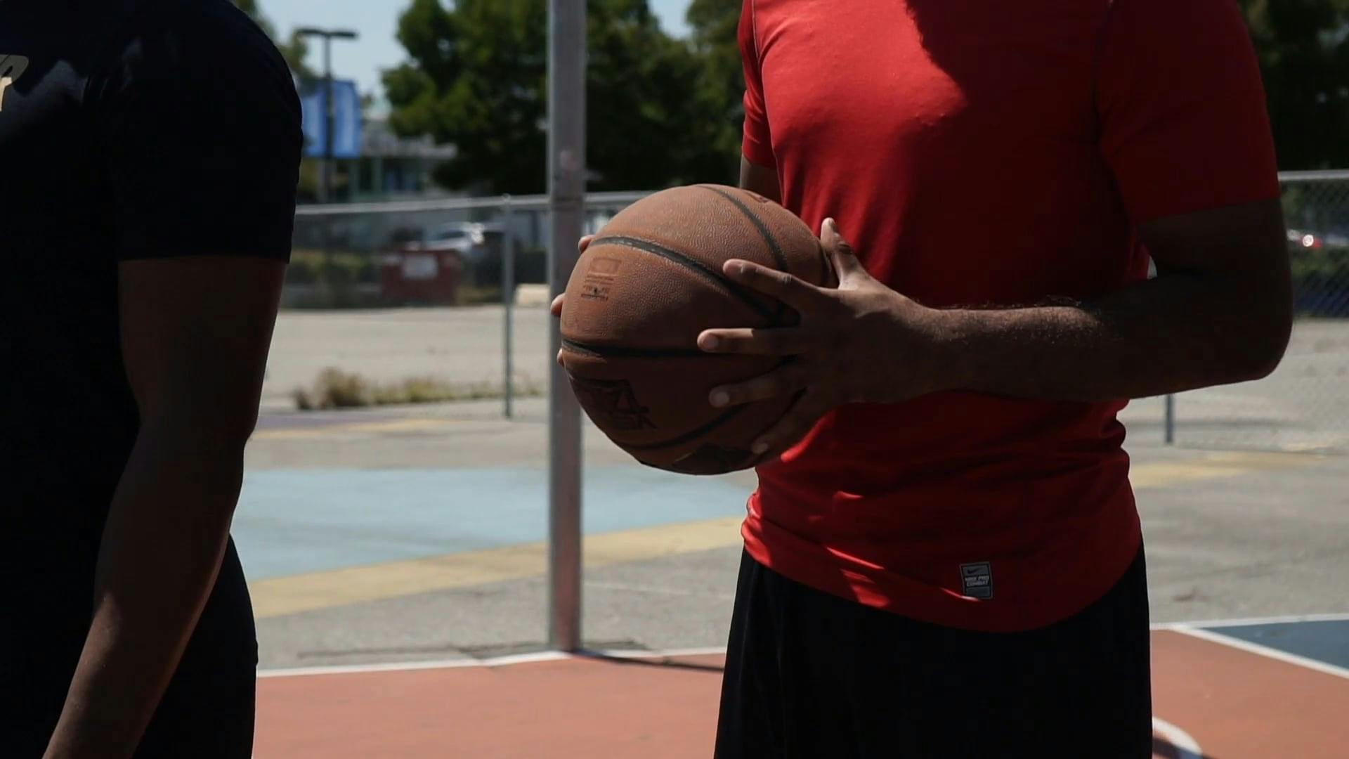 A Person Holding a Ball · Free Stock Video