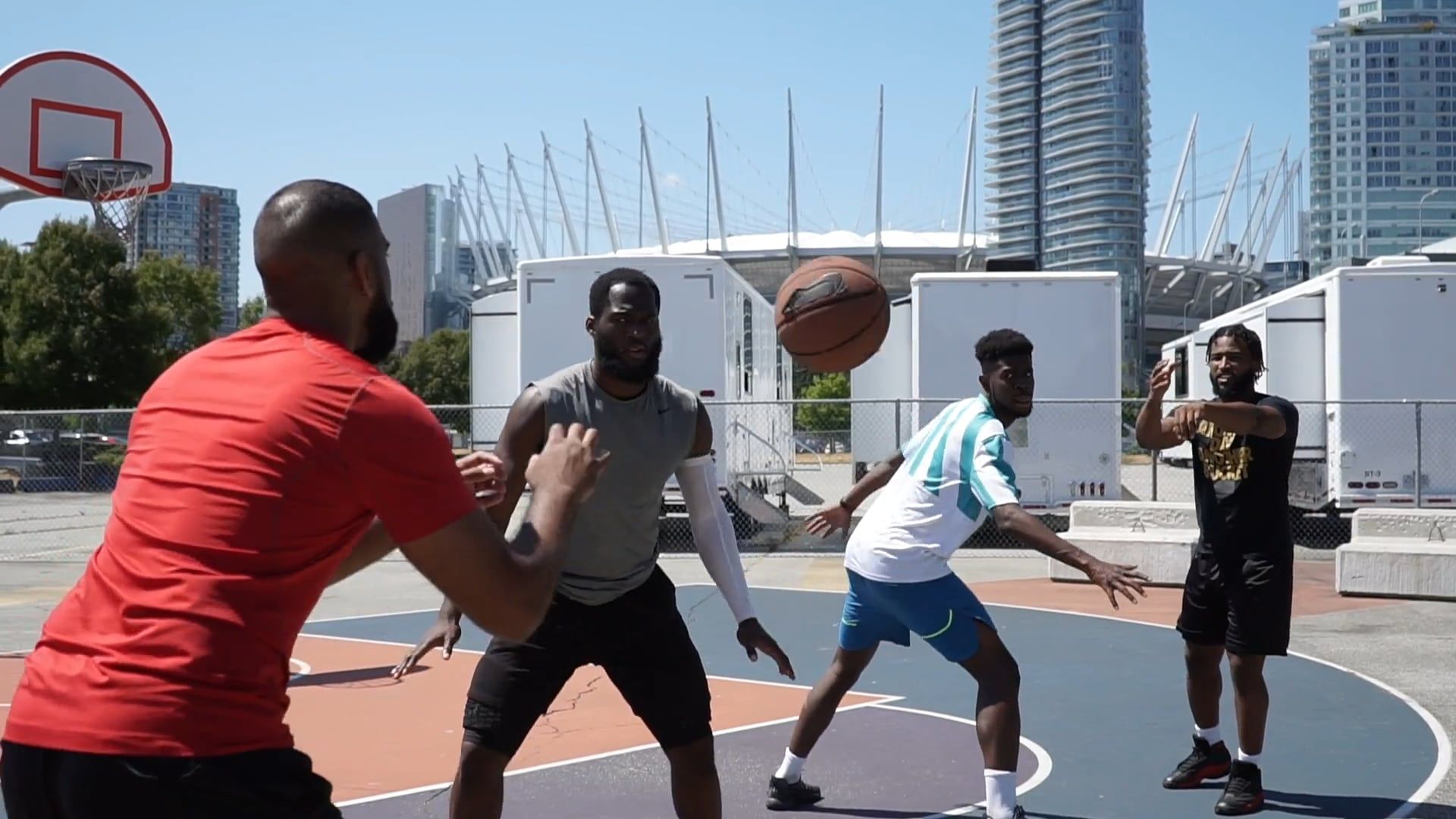 Men Doing Basketball Passing Drills Free Stock Video Footage, Royalty ...
