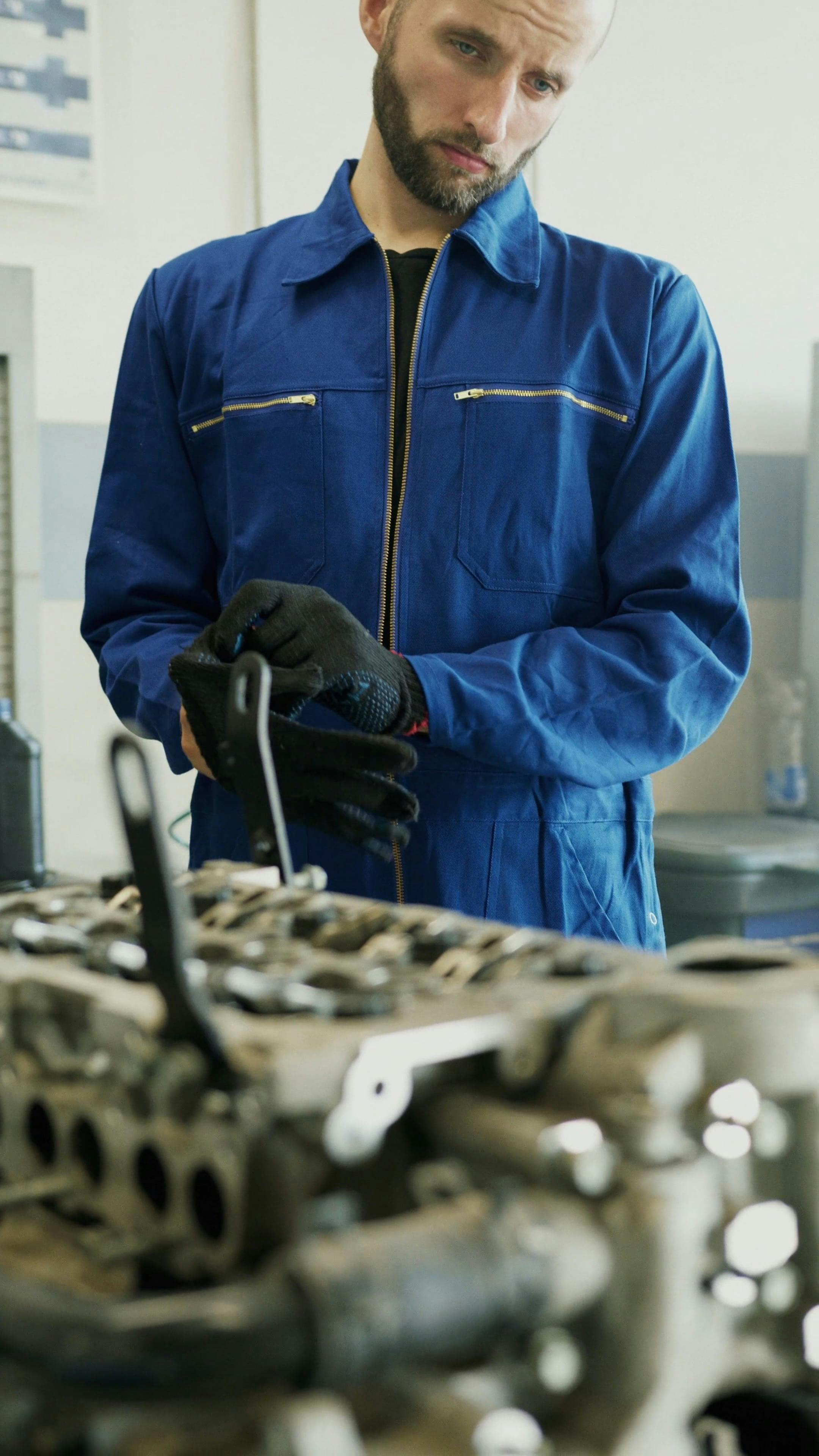 Mechanic Checking Under the Car Free Stock Video Footage, Royalty-Free ...