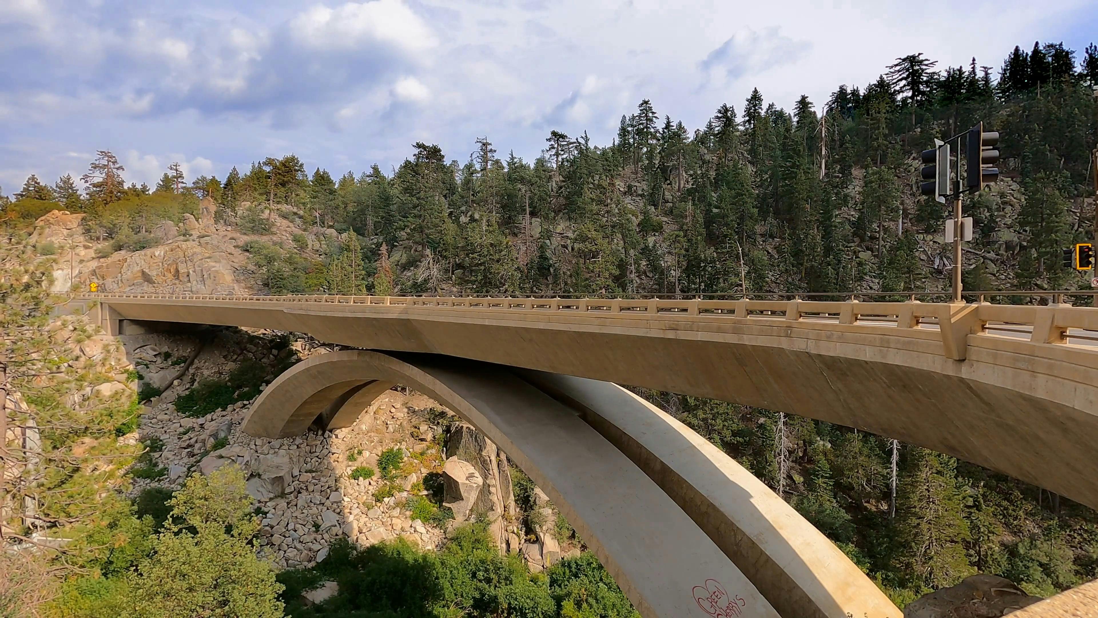 Time Lapse Footage of Cars Passing Through a Bridge Free Stock Video ...